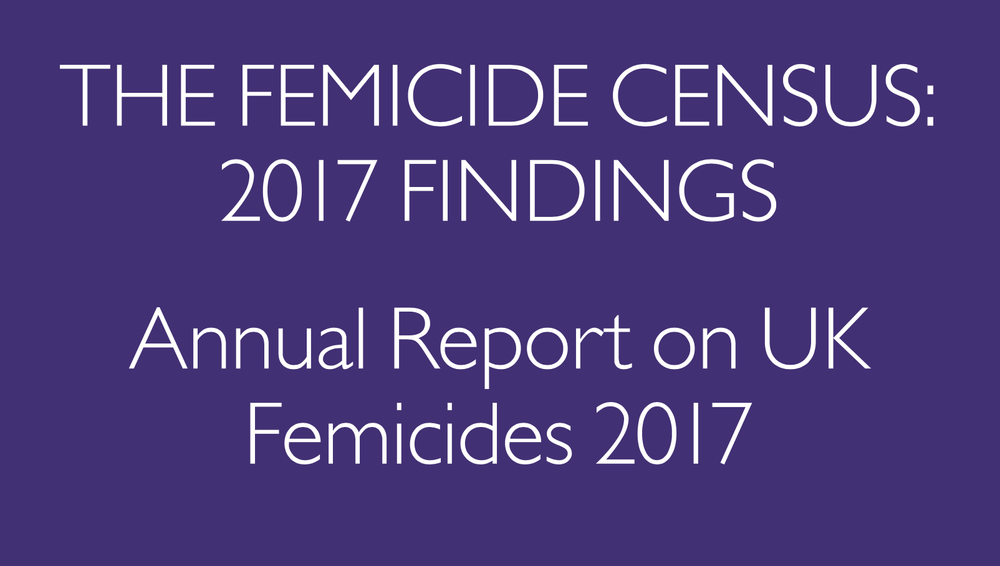 3rd Femicide Census report published — Centre for Women's Justice