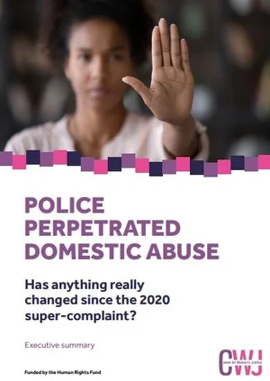 Police Perpetrated Domestic Abuse — Centre for Women's Justice