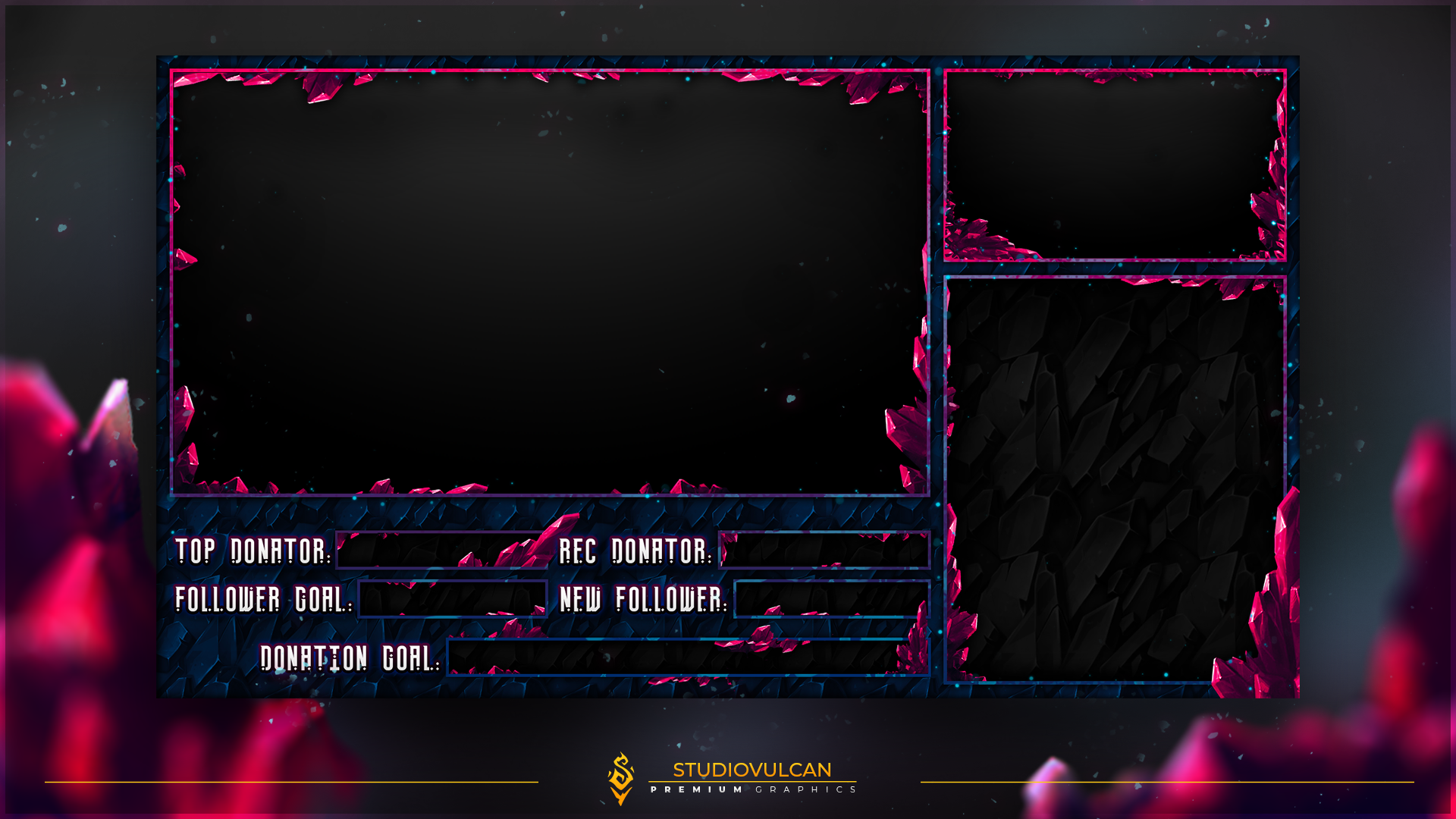 Premium Streamer Graphics | StudioVulcan