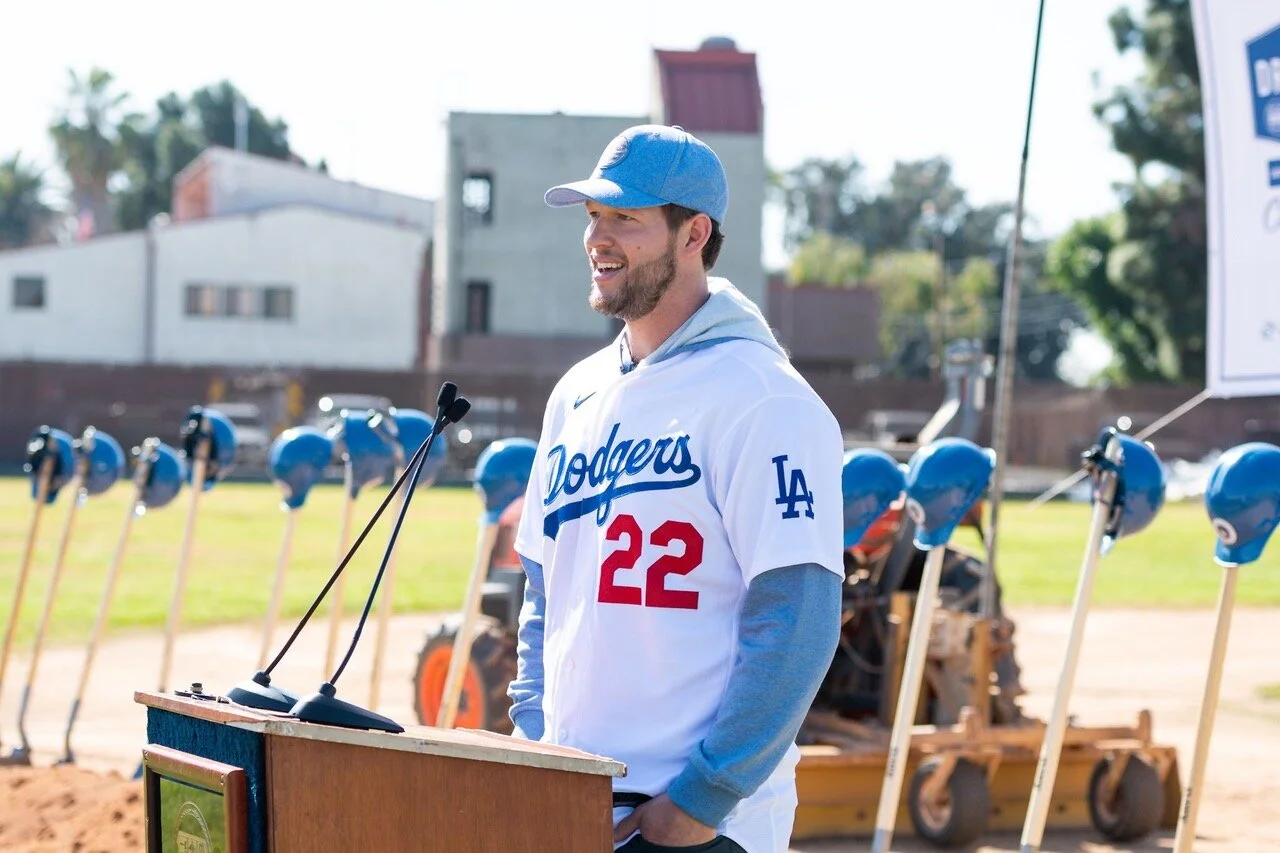 Breaking Ground on the LADF Dodgers Dreamfield — Kershaw's Challenge
