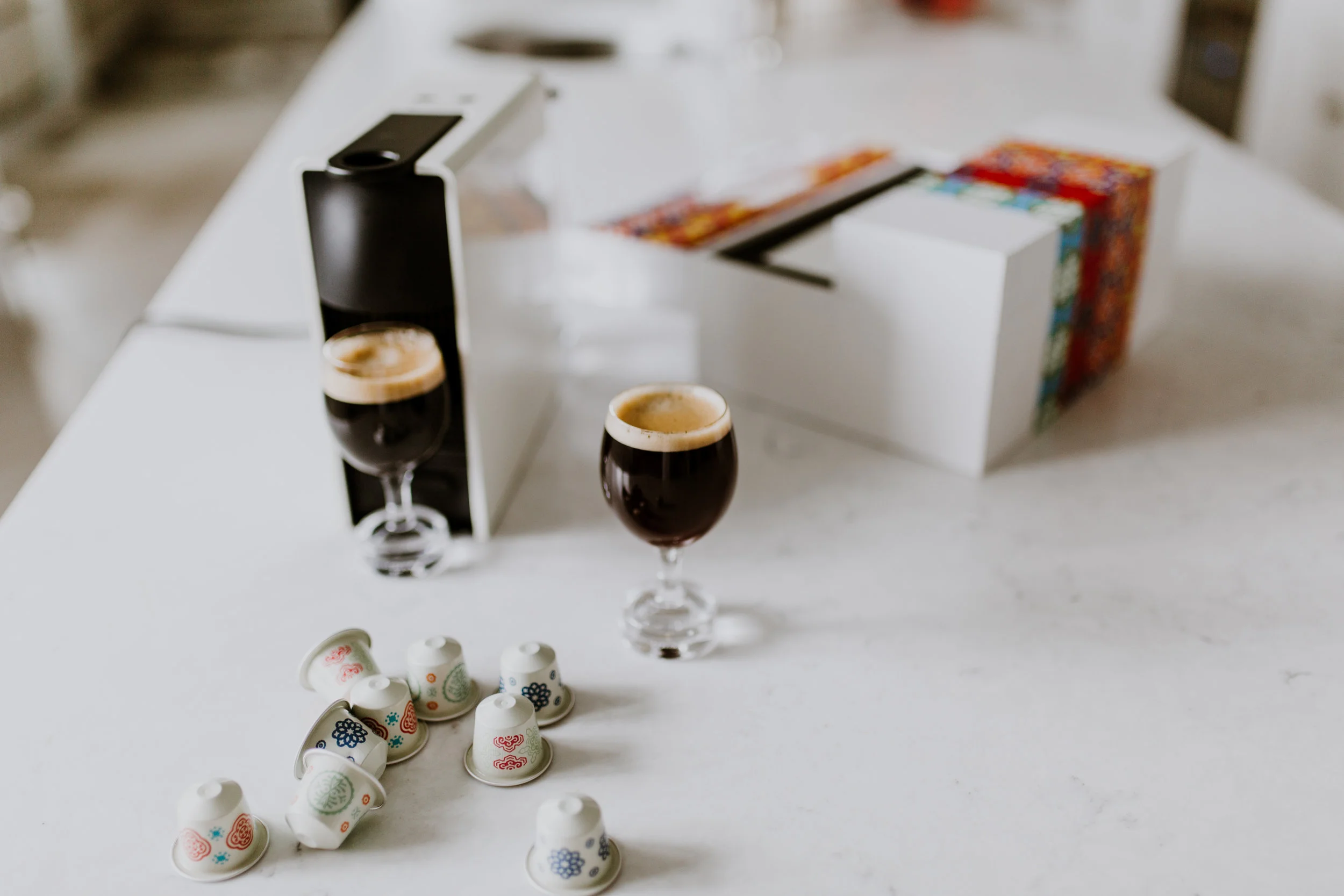 Nespresso Explorations 2018 Box — By Angela