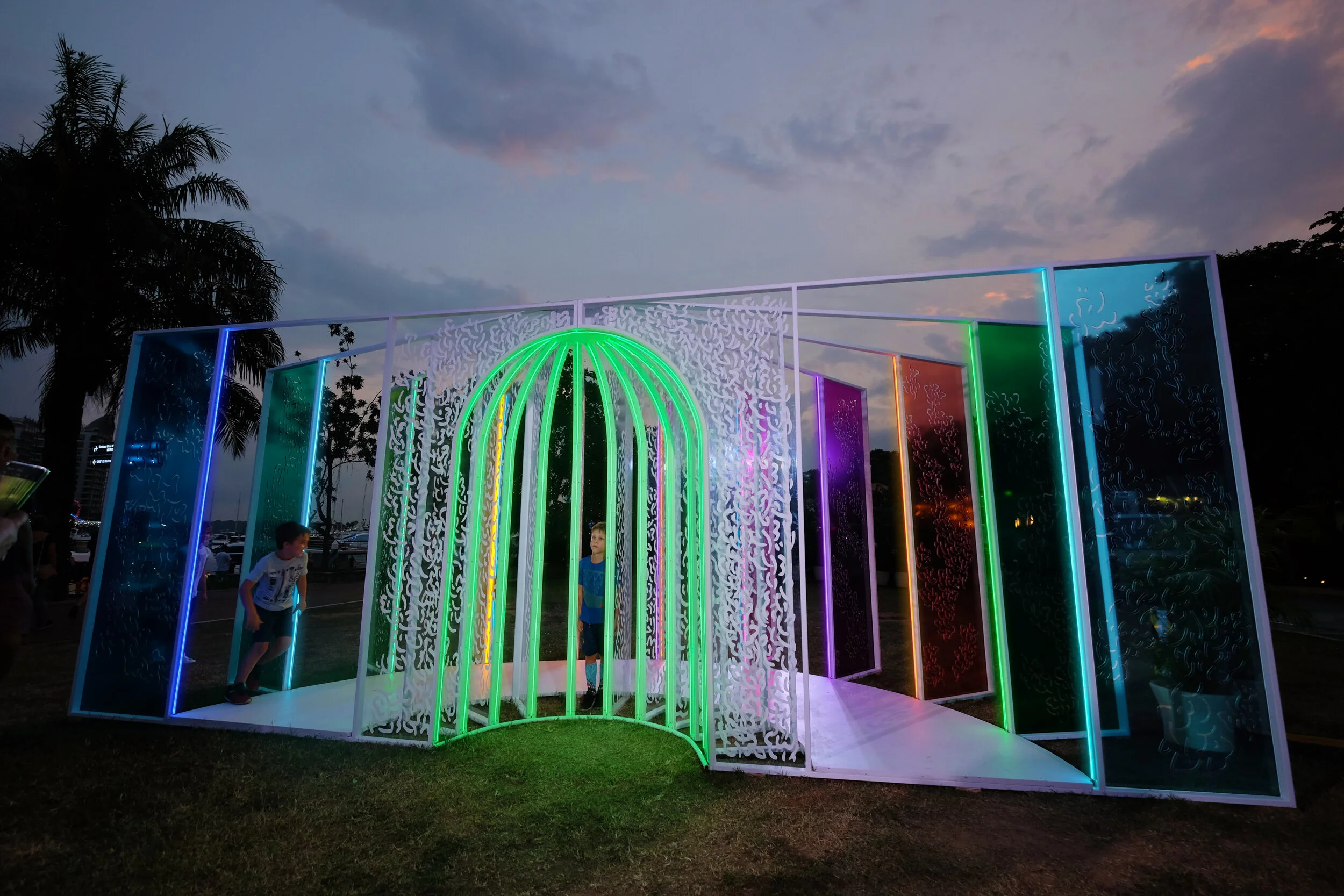 Sentosa Island Lights 2019 — SPACE OBJEKT