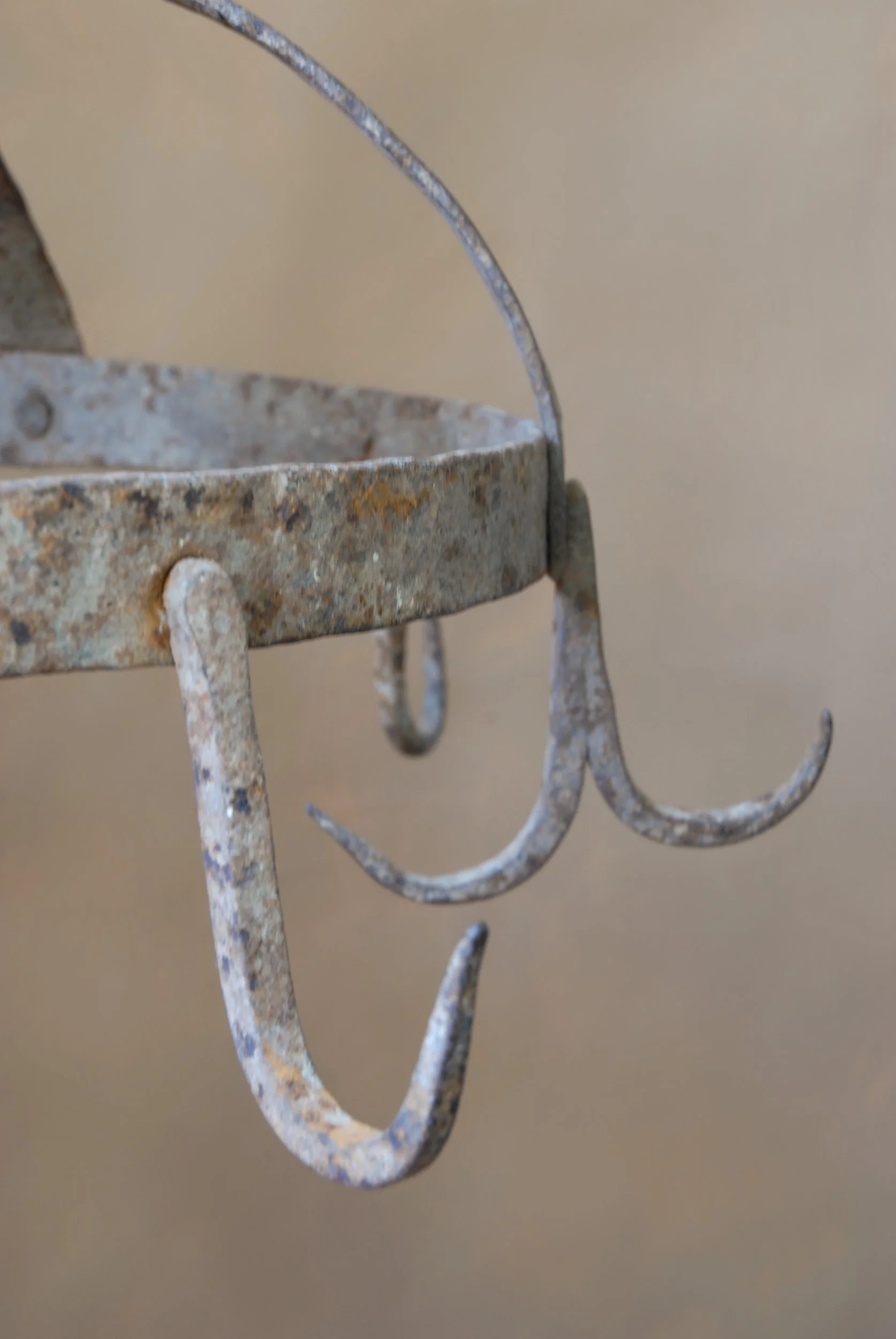 18th Century Crown Game Hooks — Water and Wood