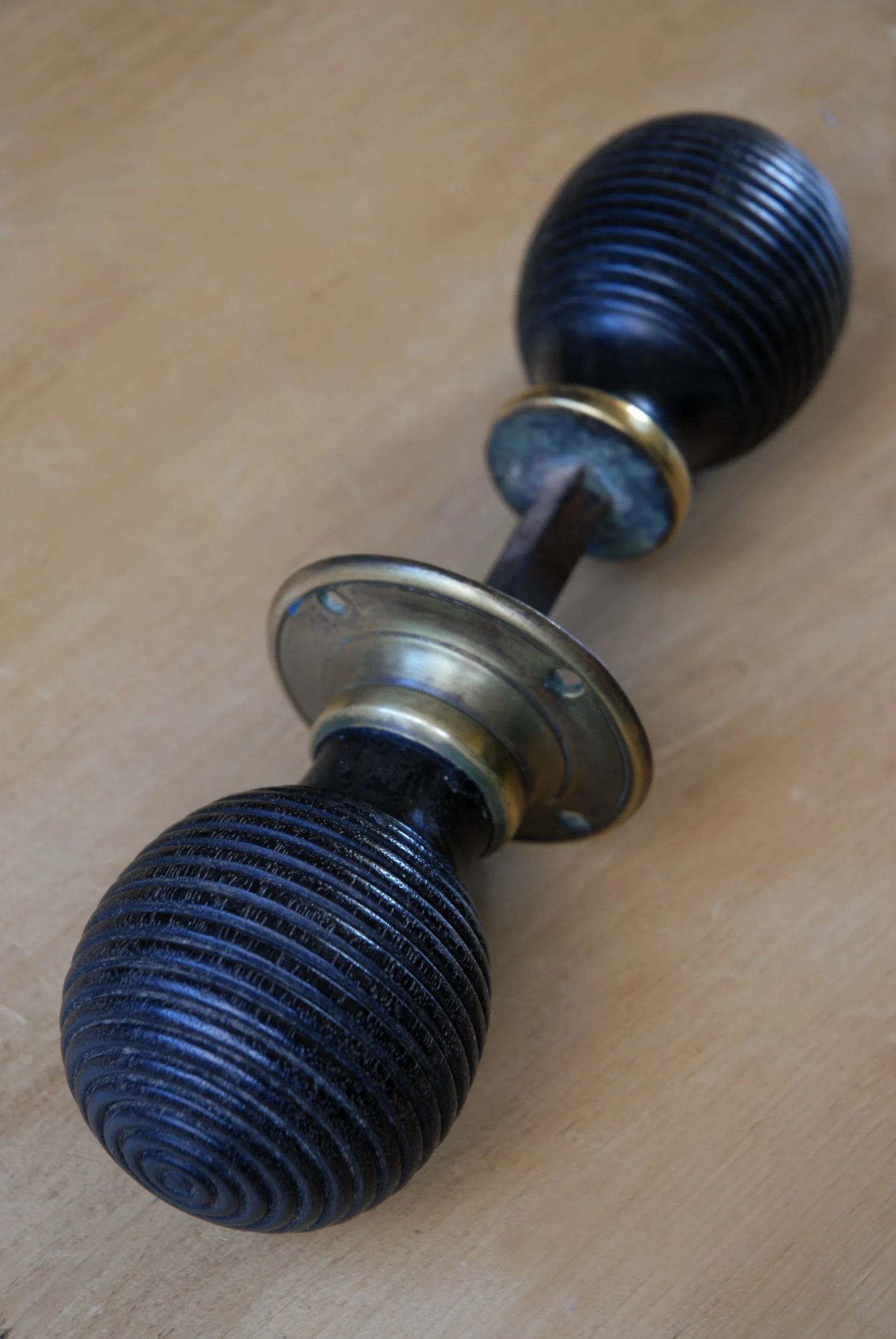 Victorian Ebony Beehive Handles — Water and Wood