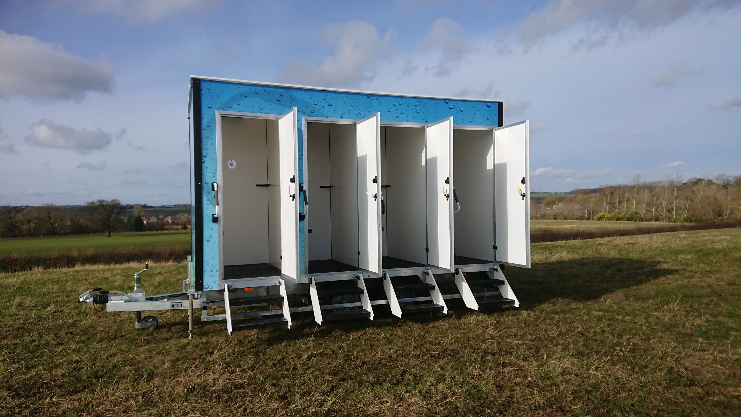 Asles - Toilet and Shower Hire - The Mobile Shower Range