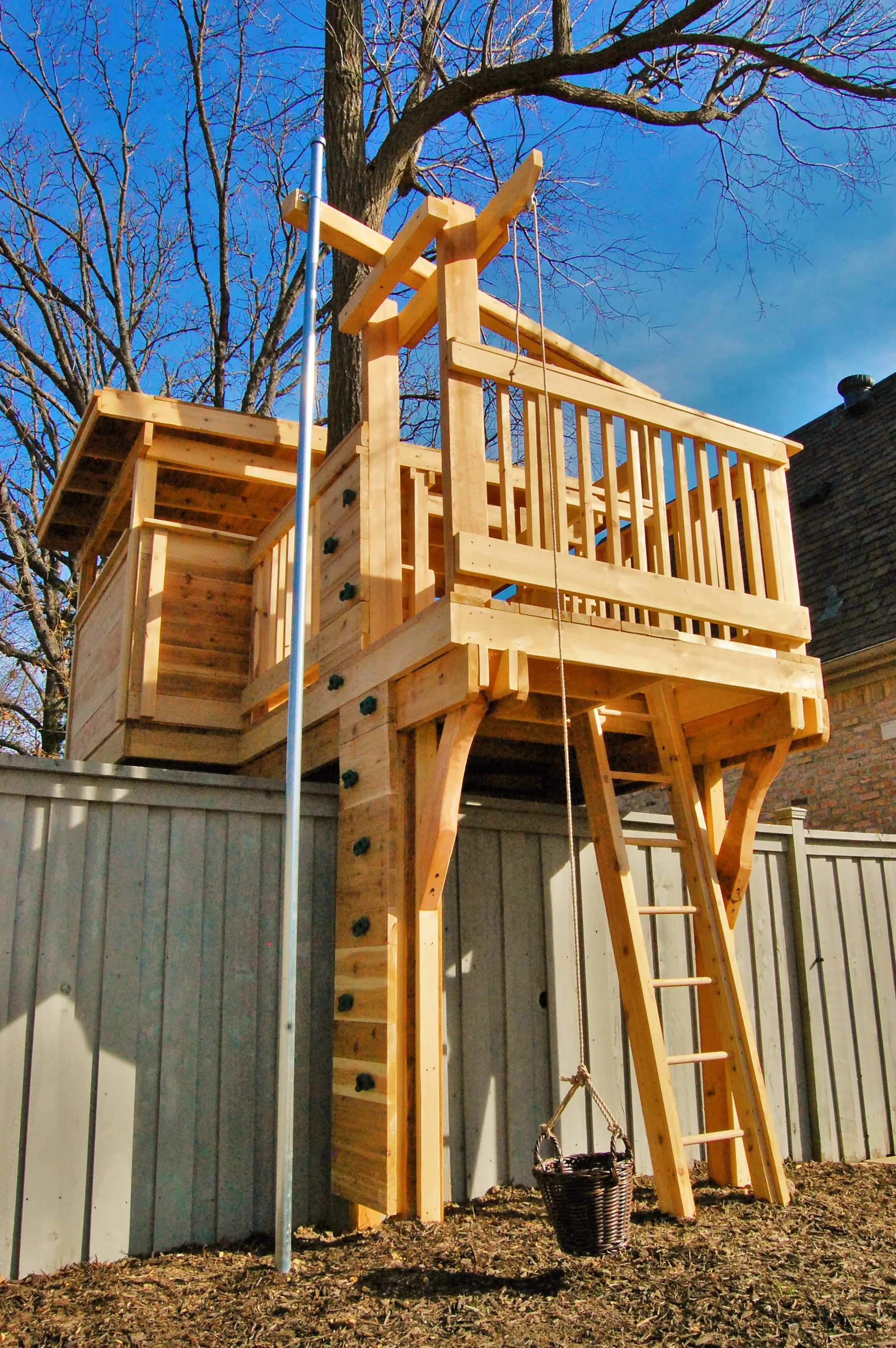 Over the Fence Treehouse — Natural State Treehouses