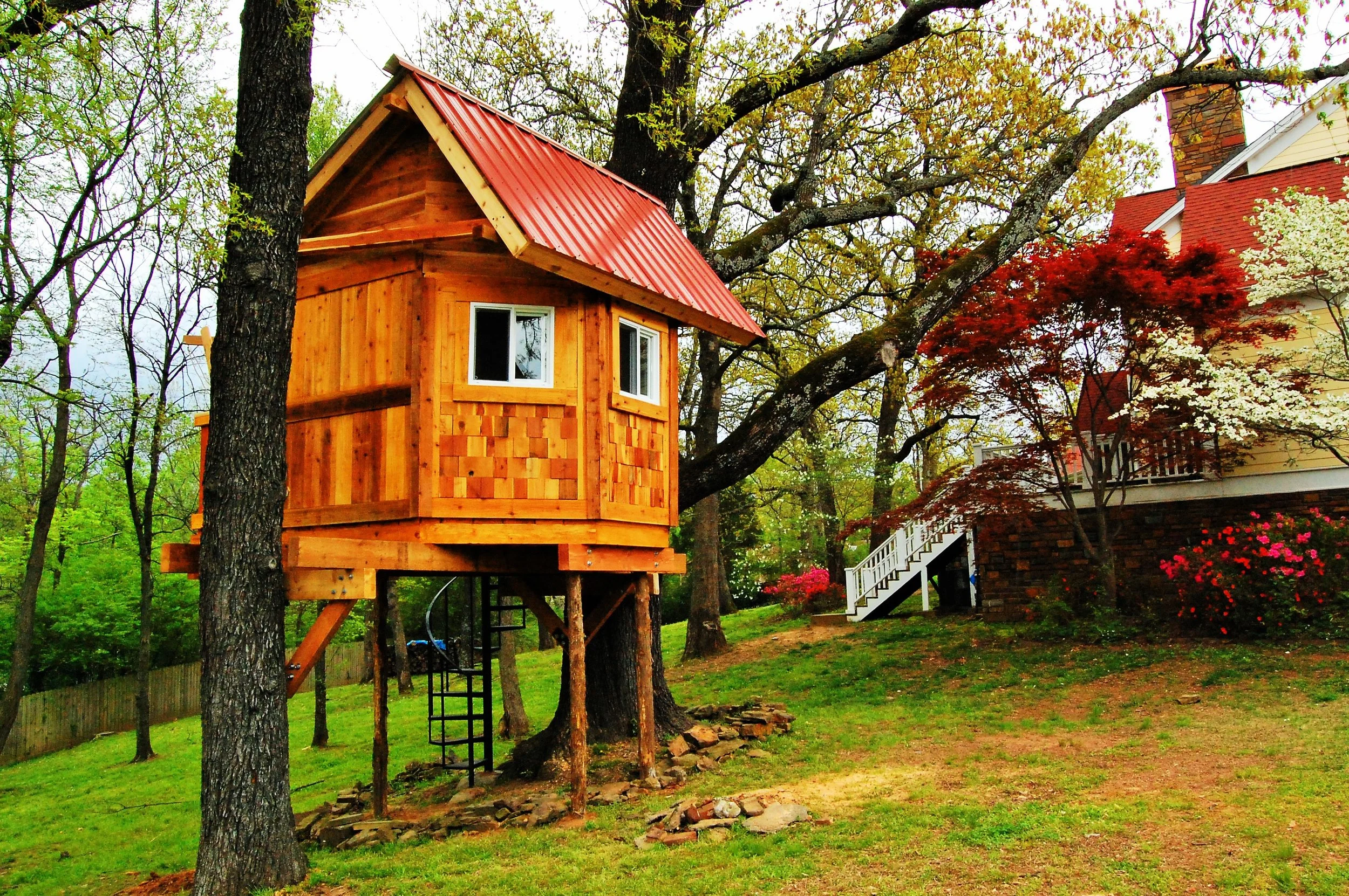 Make a Wish Foundation: Max's Treehouse — Natural State Treehouses