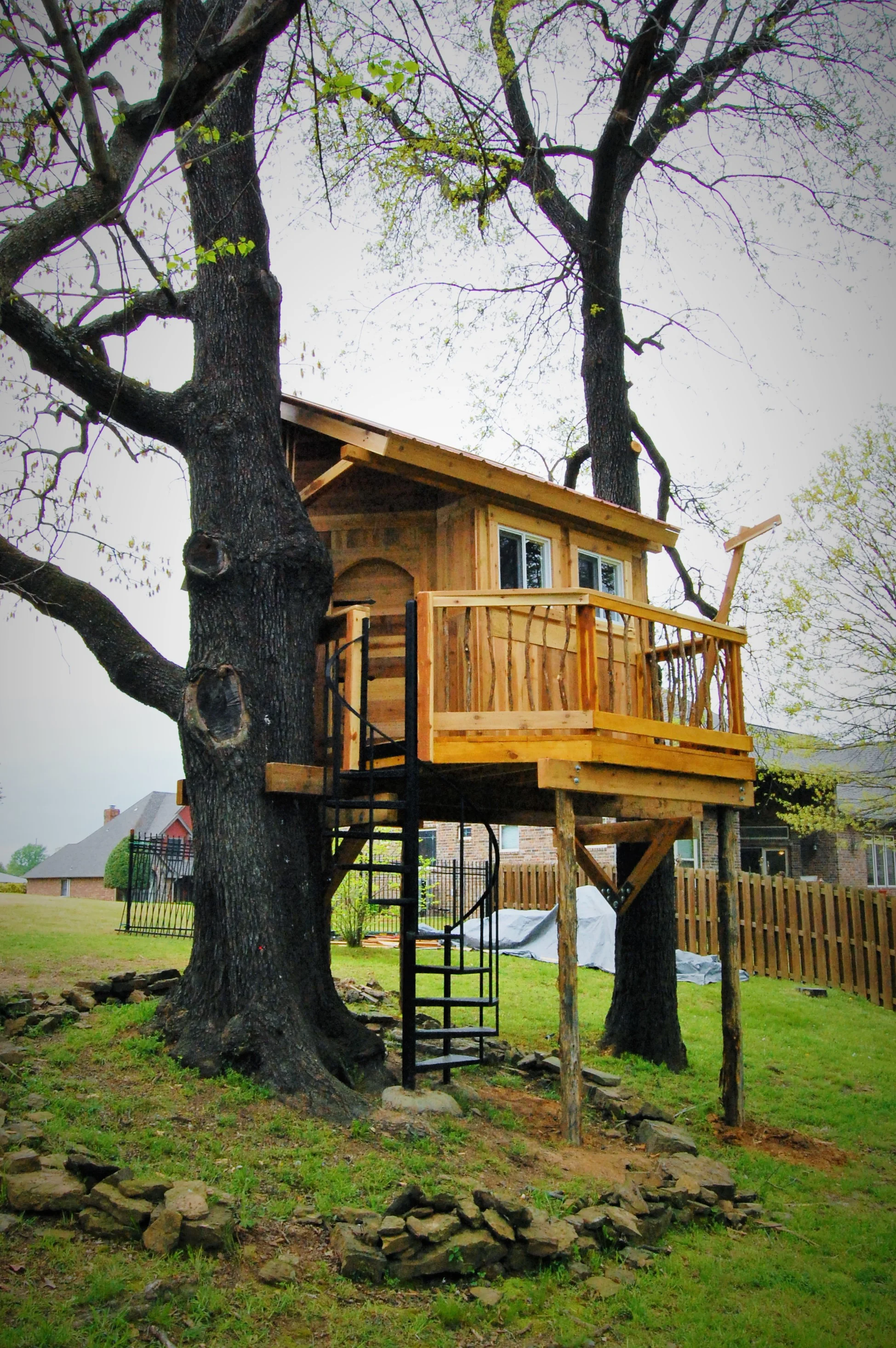 Make a Wish Foundation: Max's Treehouse — Natural State Treehouses