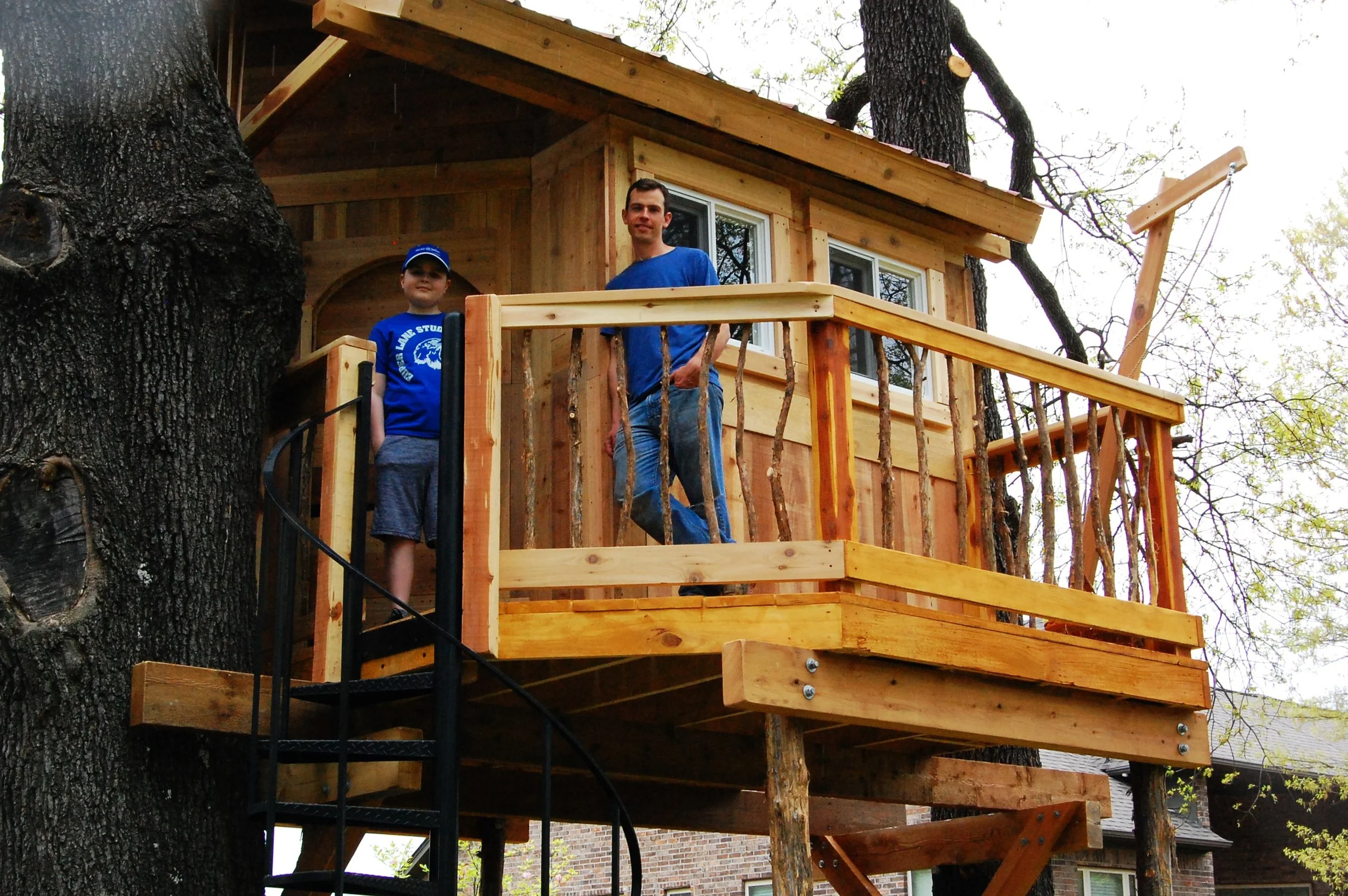 Make a Wish Foundation: Max's Treehouse — Natural State Treehouses