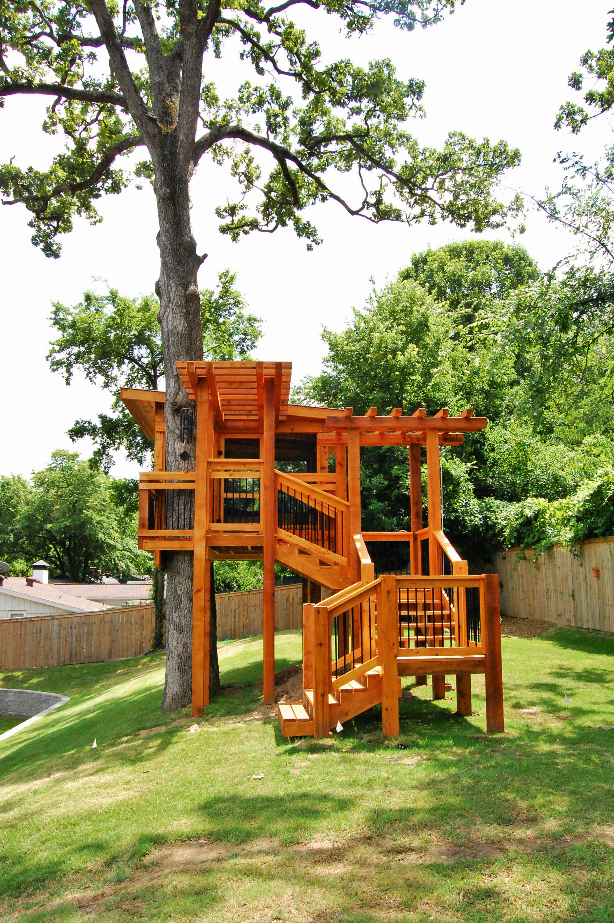 Treehouse with Screened Porch — Natural State Treehouses