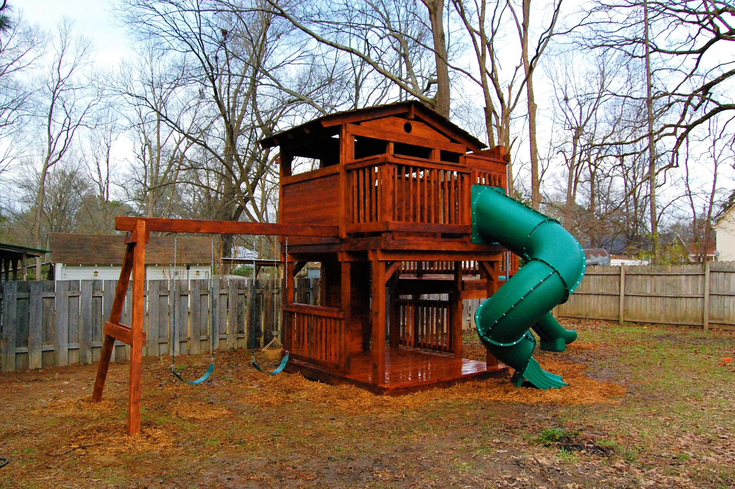 Make a Wish Foundation: Daniel's Clubhouse — Natural State Treehouses