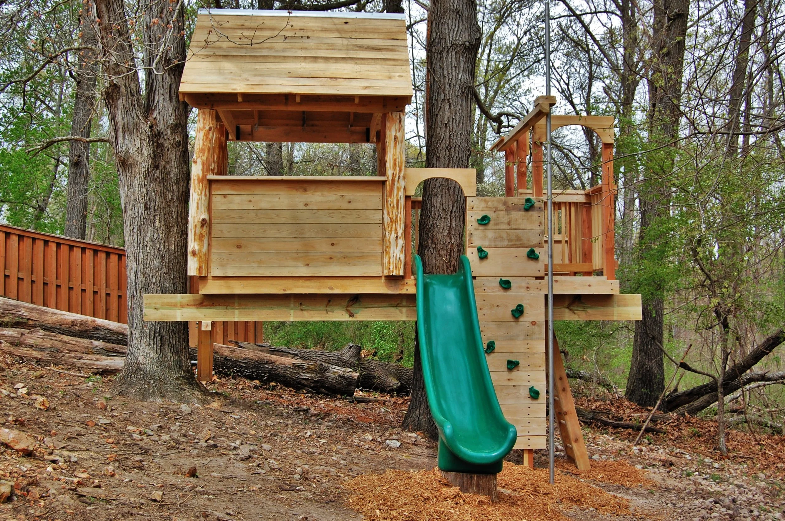 Make a Wish Foundation: Tyson's Treehouse — Natural State Treehouses