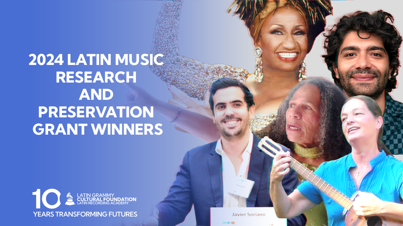 THE LATIN GRAMMY CULTURAL FOUNDATION® ANNOUNCES WINNERS OF ITS LATIN ...