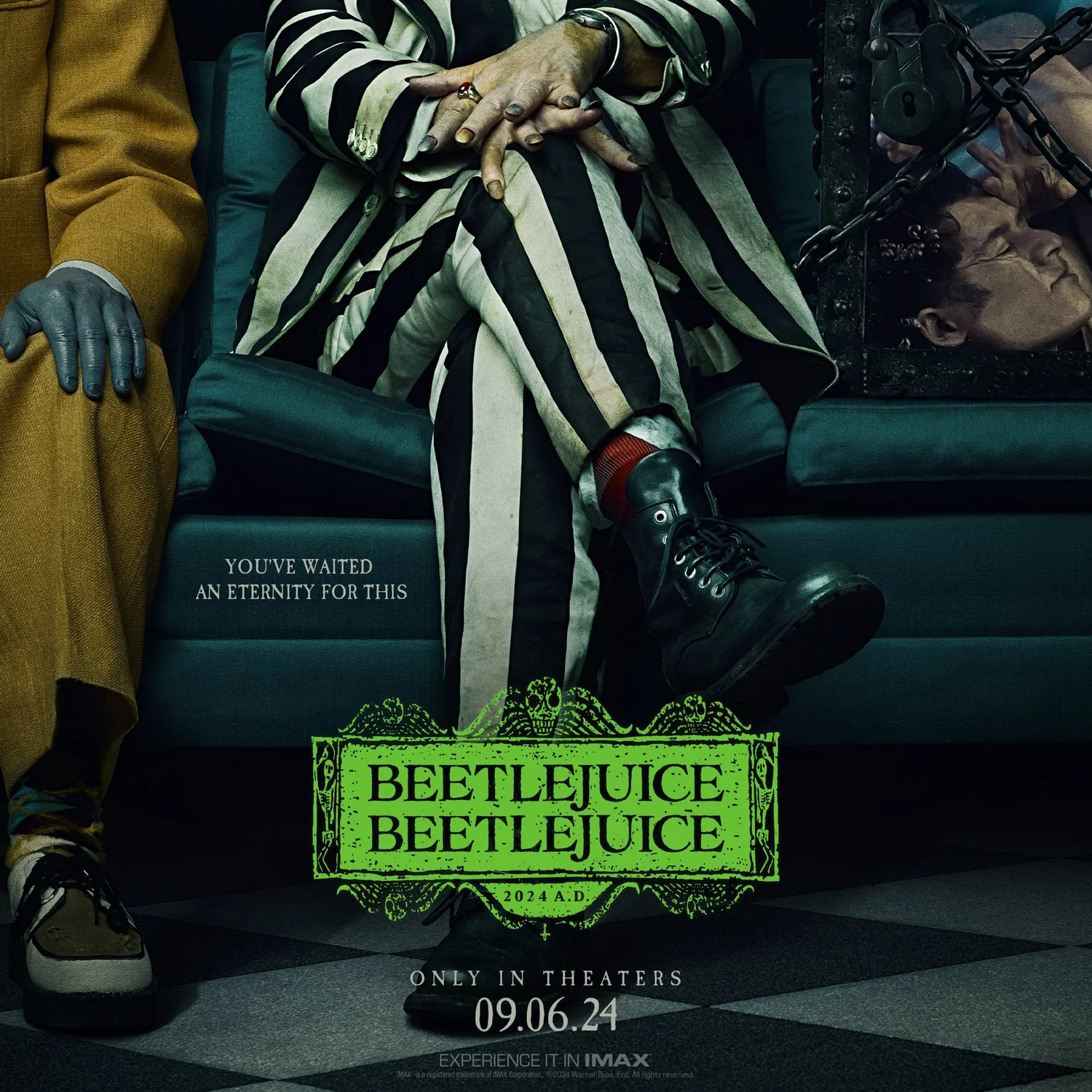 Beetlejuice Beetlejuice - NEW Teaser Poster! — The Reviewer Magazine