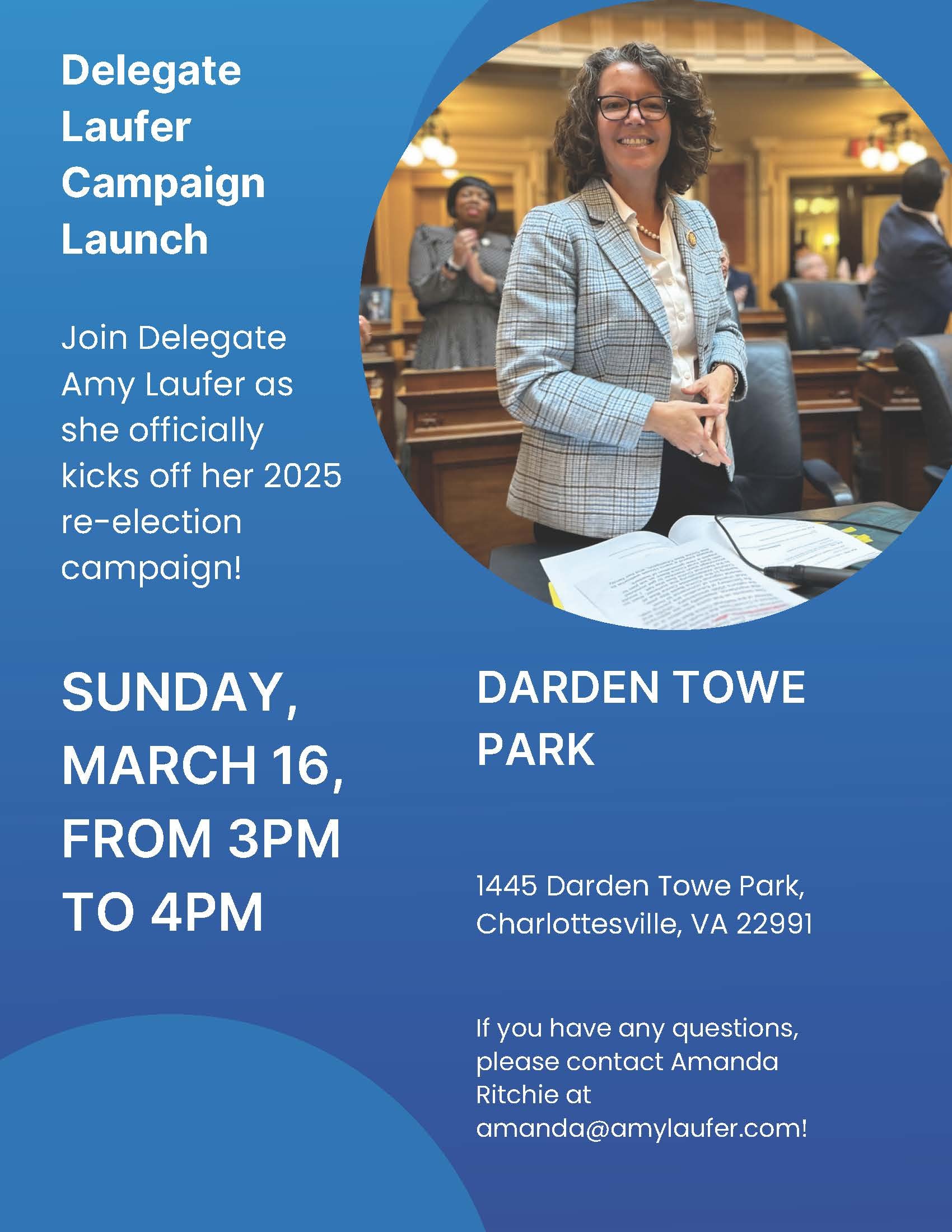 Amy Laufer event — Nelson County Democratic Committee