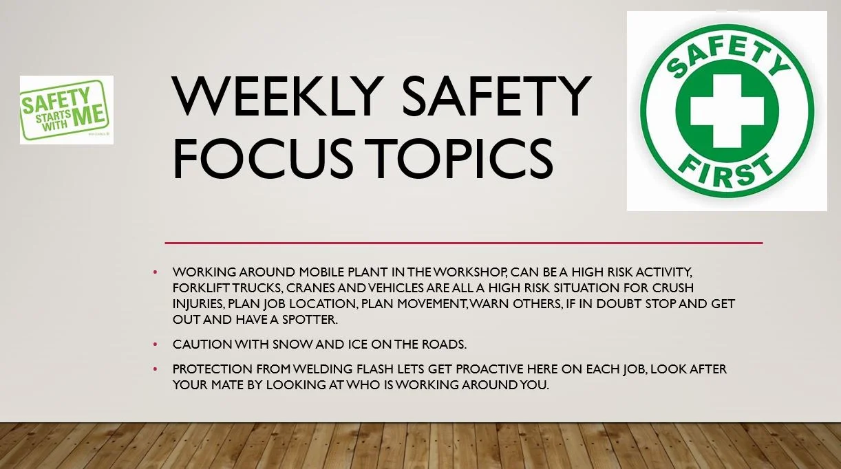 Safety Tip 1 — Roddy Engineering