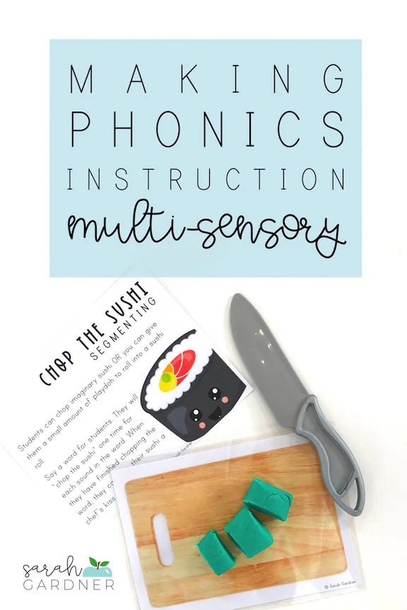 A Multisensory Approach to Phonics (and a FREEBIE!) — Sarah Gardner