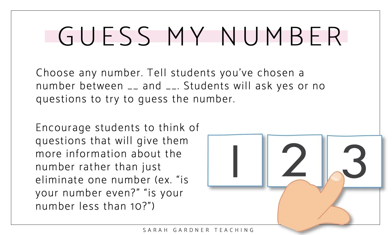 5 Contactless Morning Meeting Activities — Sarah Gardner