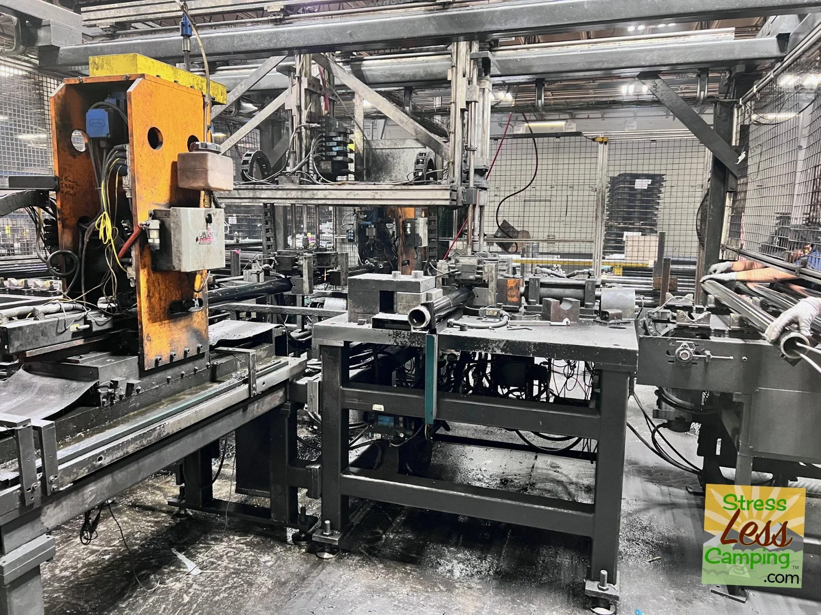 Touring a Lippert RV axle factory