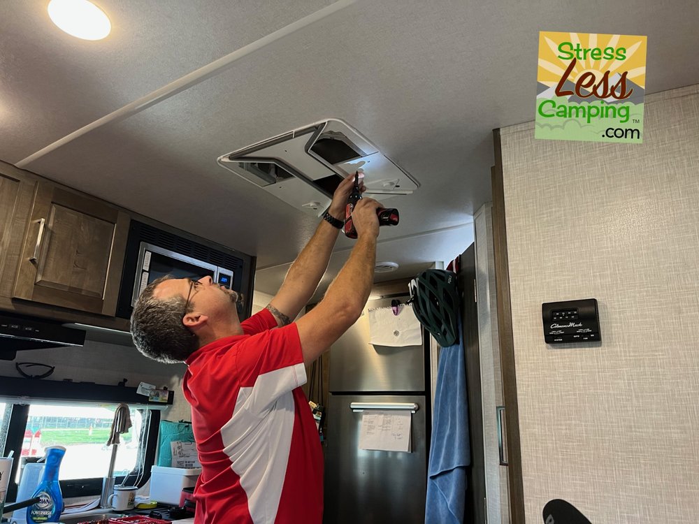 Installing the RV AC Silencer