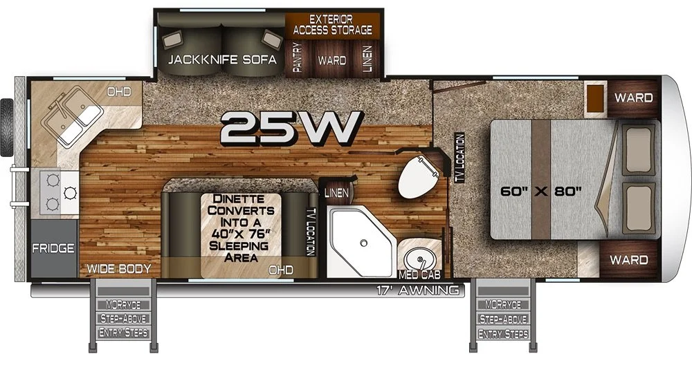 A highly-rated brand of towable RVs - Arctic Fox