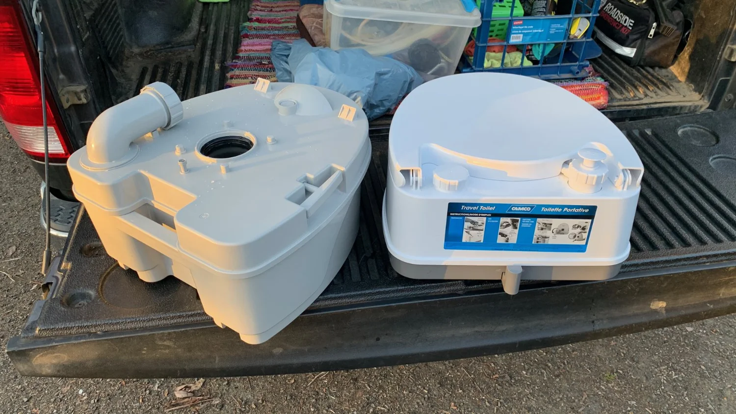 Camco travel toilet review