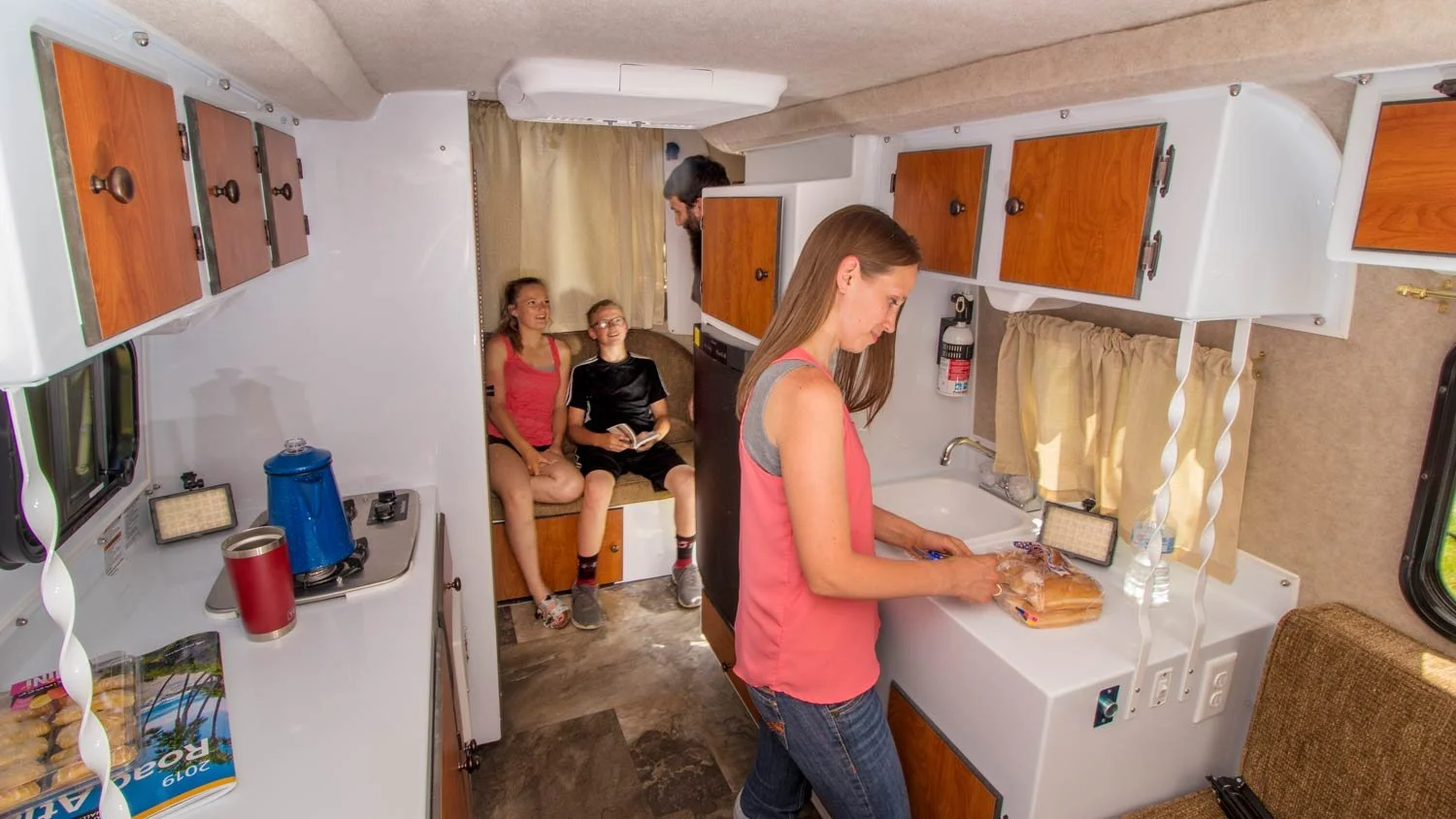 Scamp 19 fifth wheel RV review