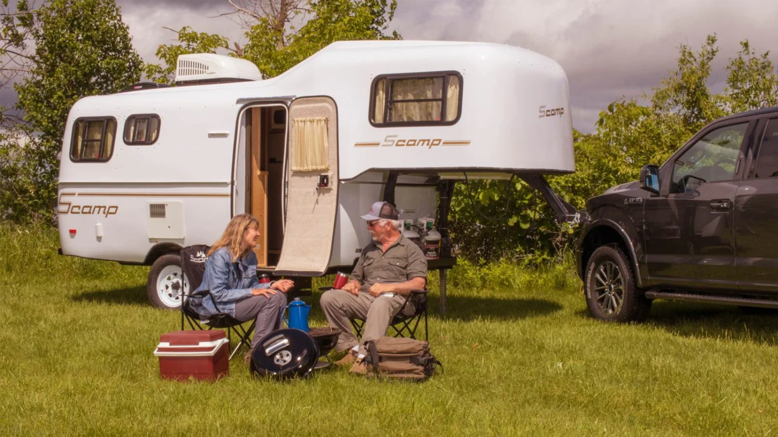 Scamp 19 fifth wheel RV review
