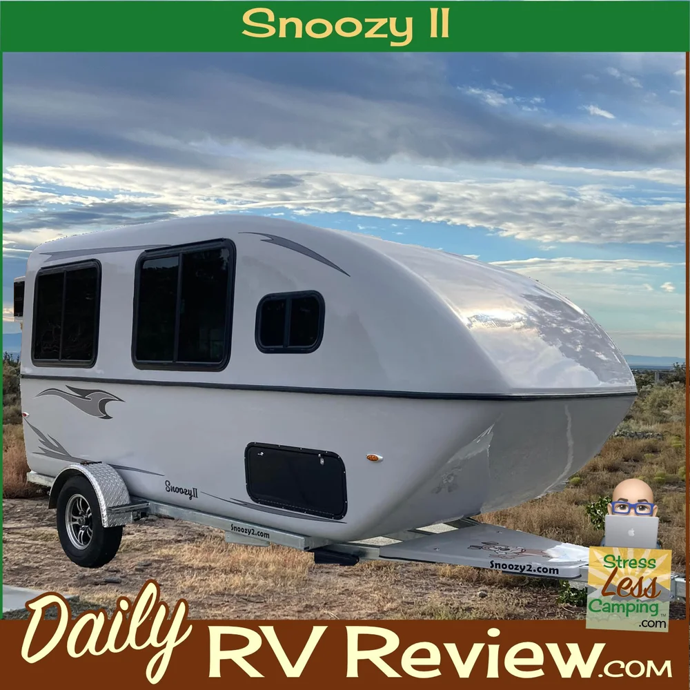 Snoozy II light weight camper