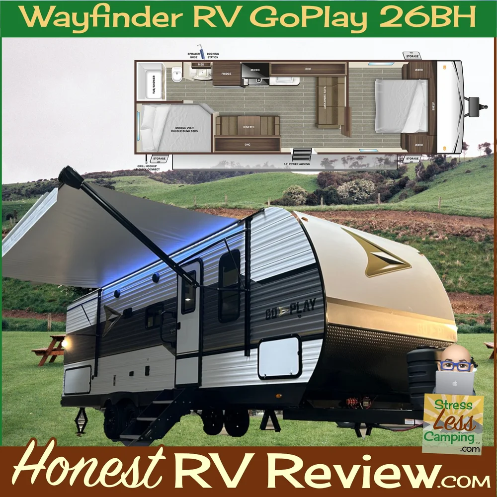 Wayfinder Go Play 26BH honest RV review