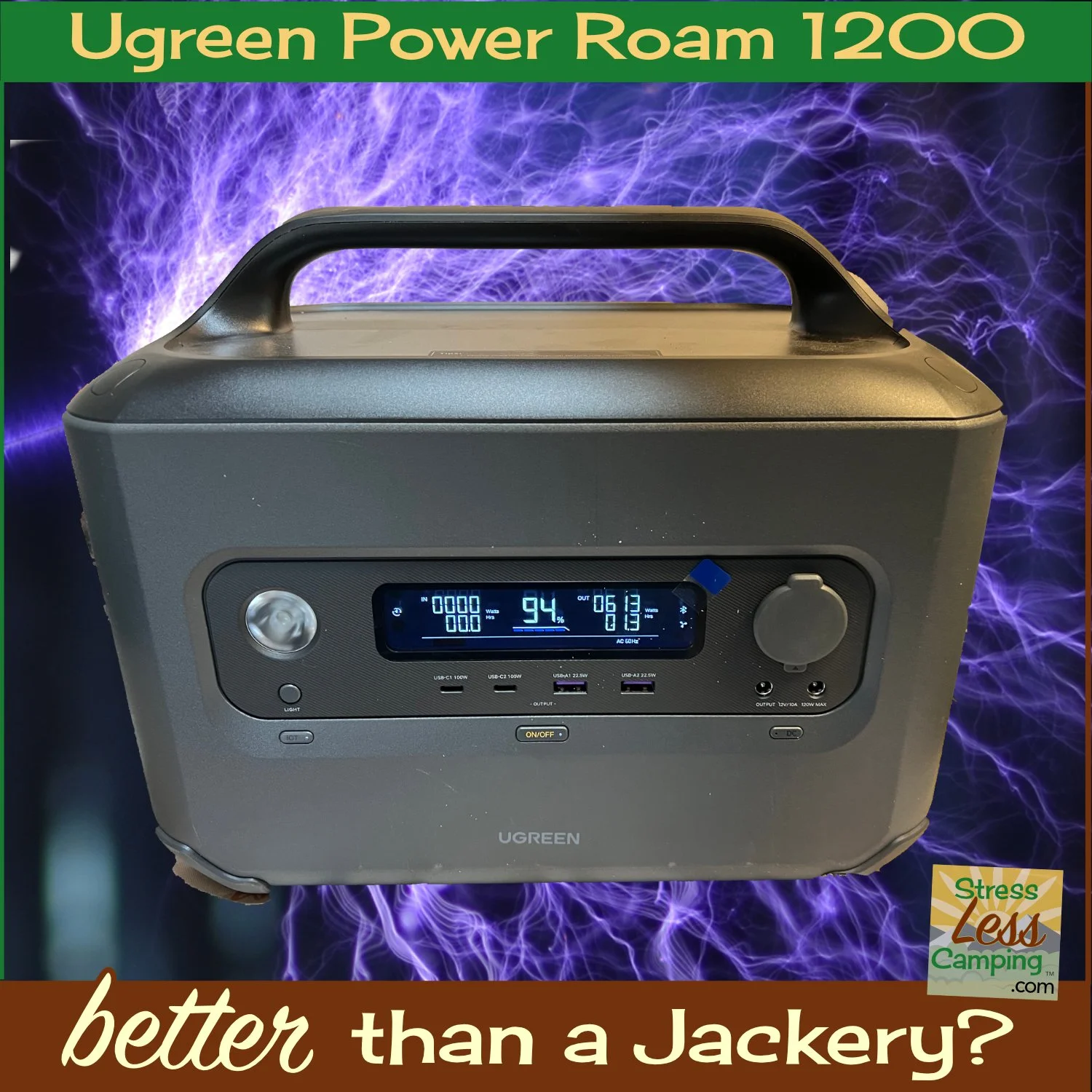 Honest review of the Ugreen Portable Power Station 1200 solar generator