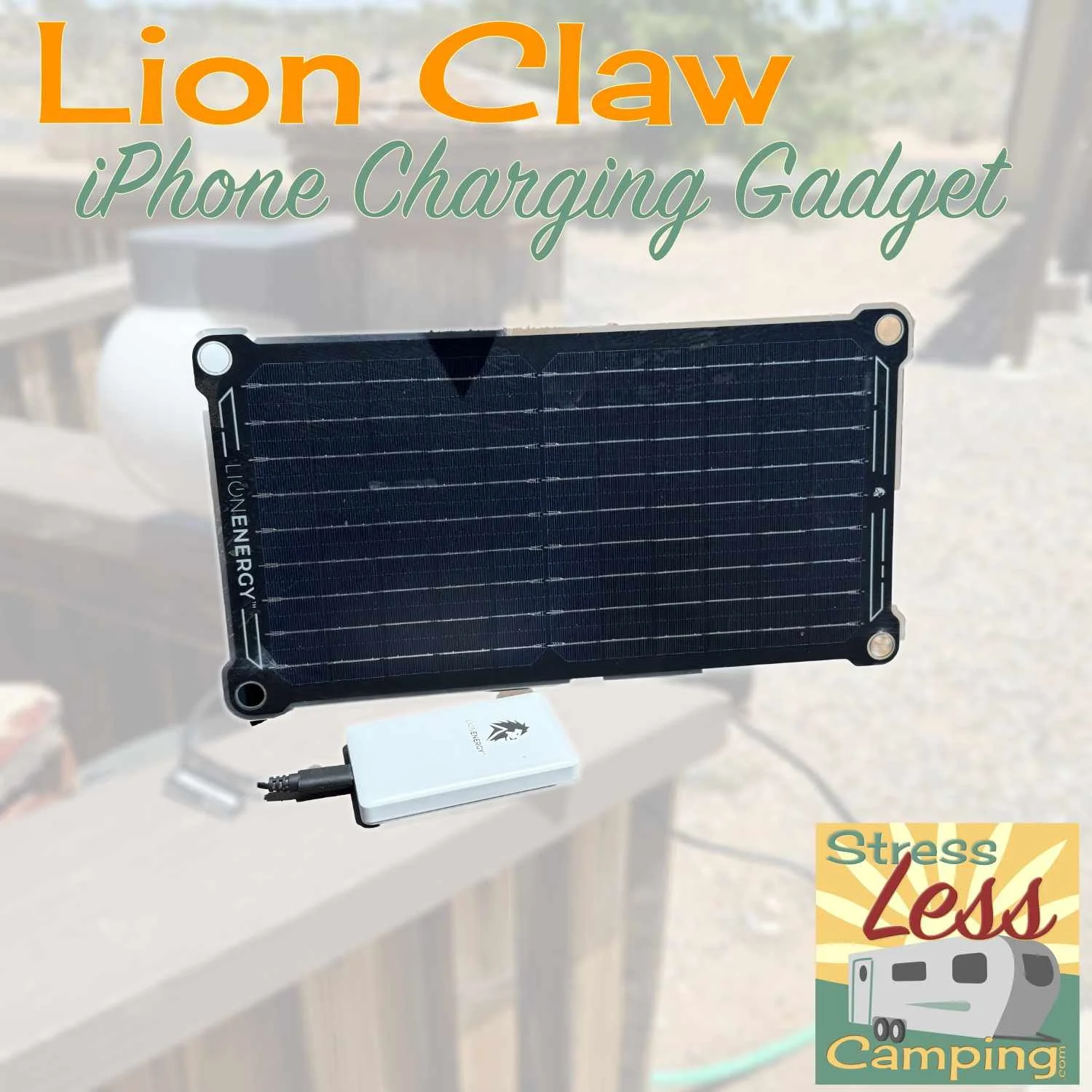 Reviewing the Lion Claw iPhone charging device