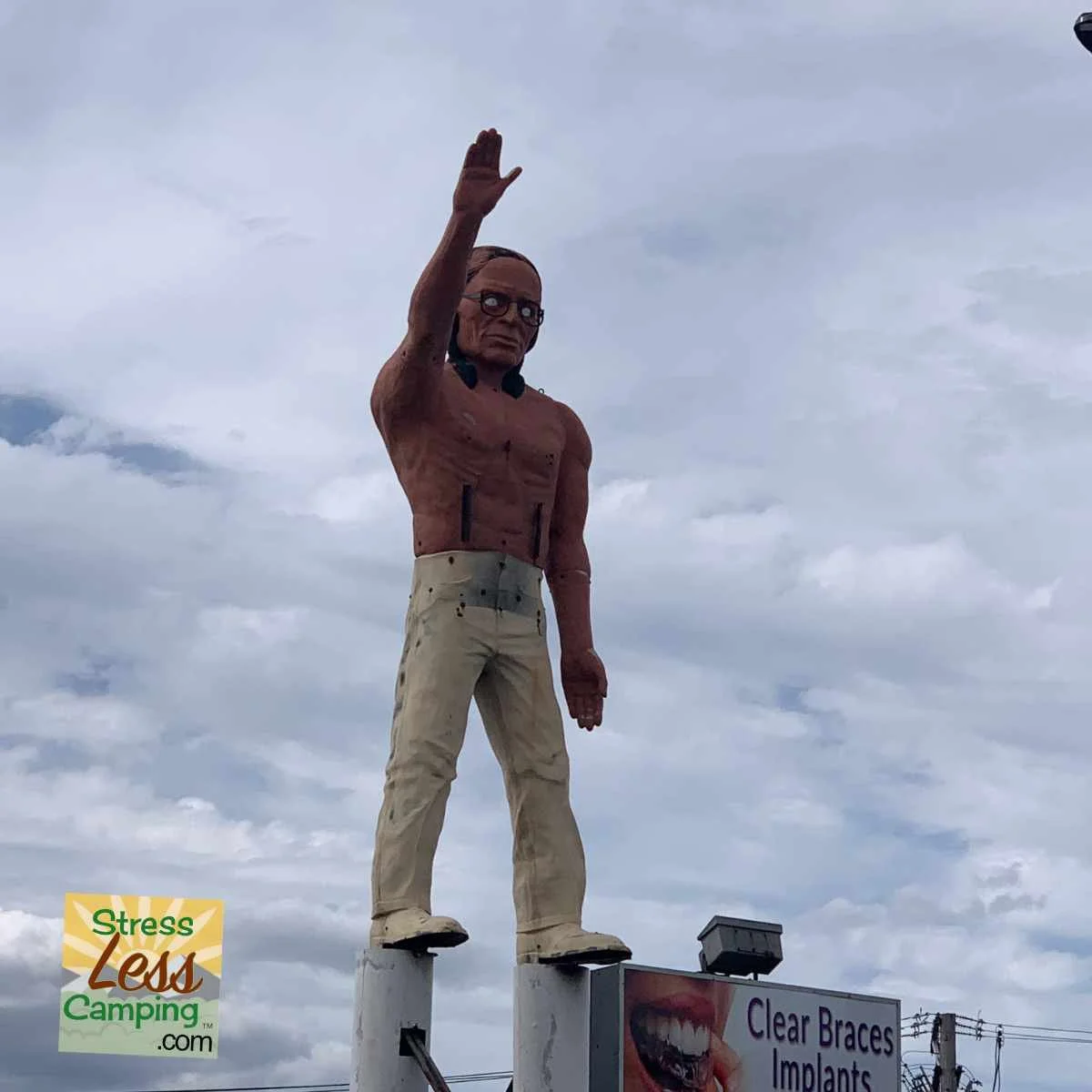 The story and history of the American Giant muffler man