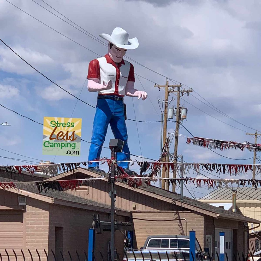 The story and history of the American Giant muffler man