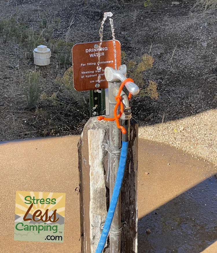 How does my RV water system work