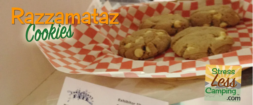 Campground recipe - Razzamataz Cookies