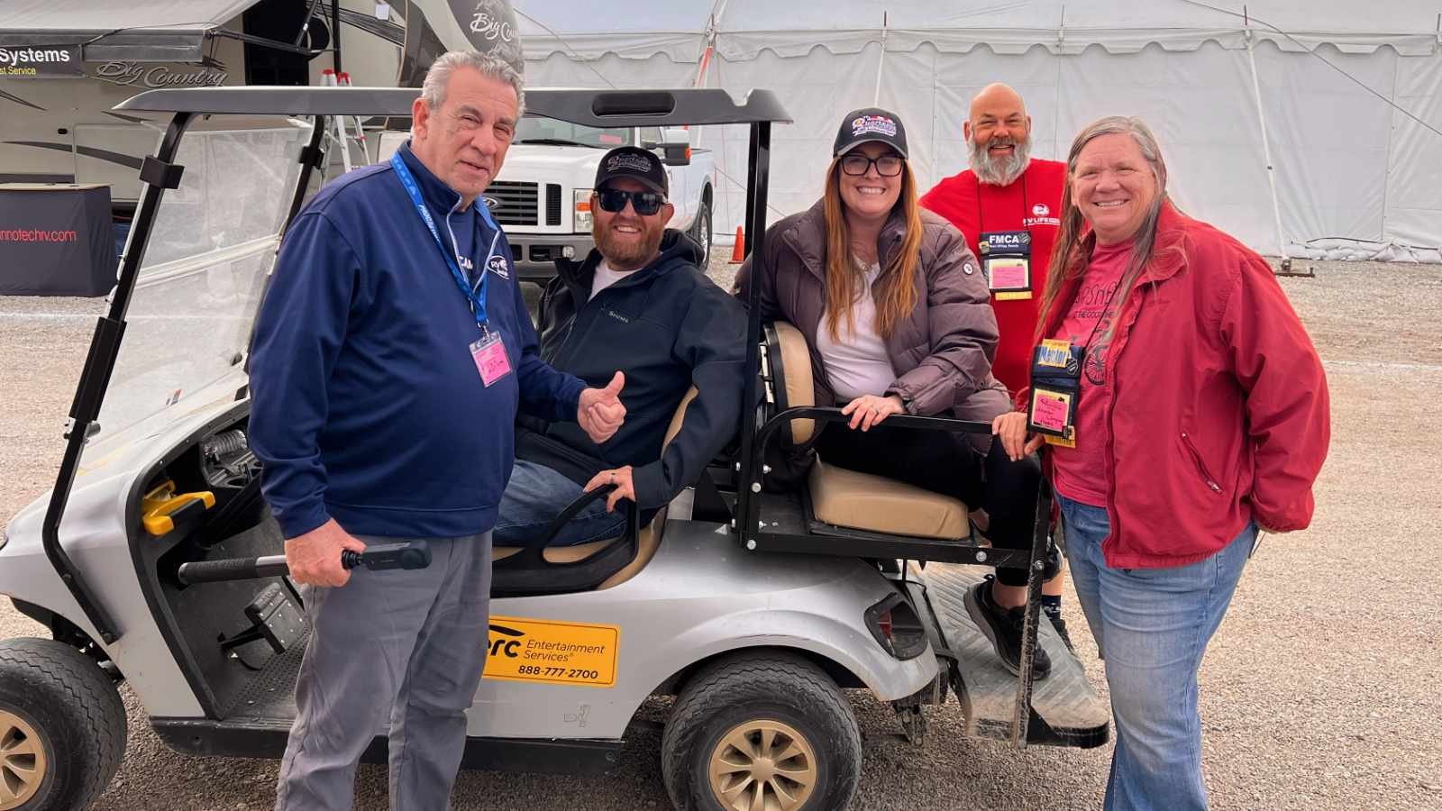 A week in the big tent at Quartzsite