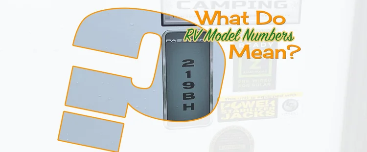 What do RV model numbers mean?