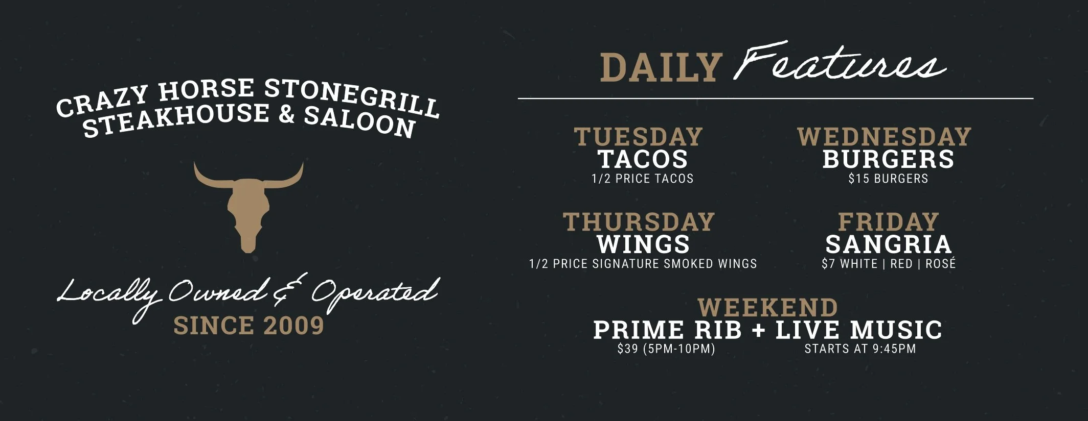 Crazy Horse Steakhouse and Saloon