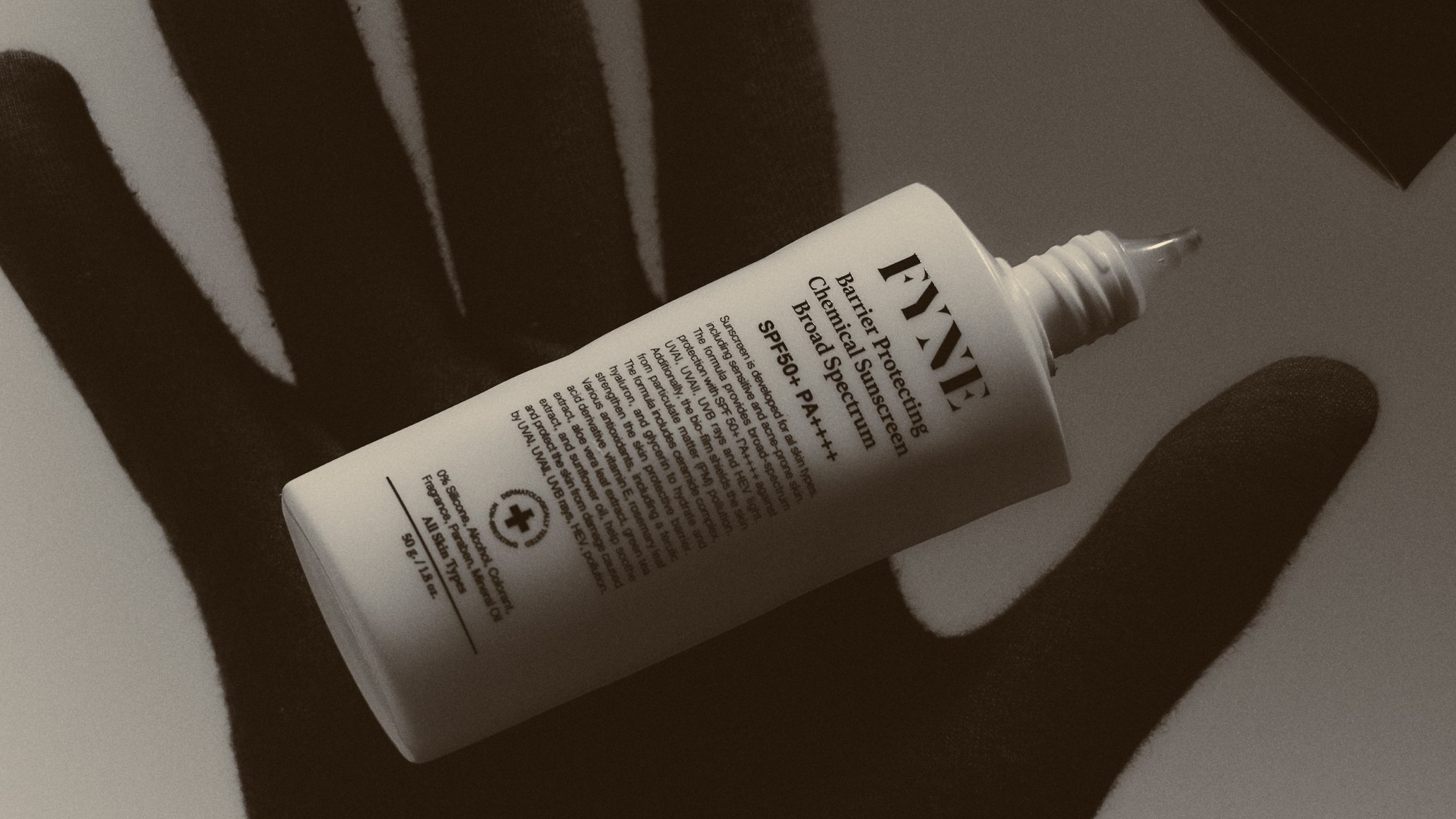 Barrier Protecting Chemical Sunscreen Broad Spectrum SPF50+ PA++++ — FYNE