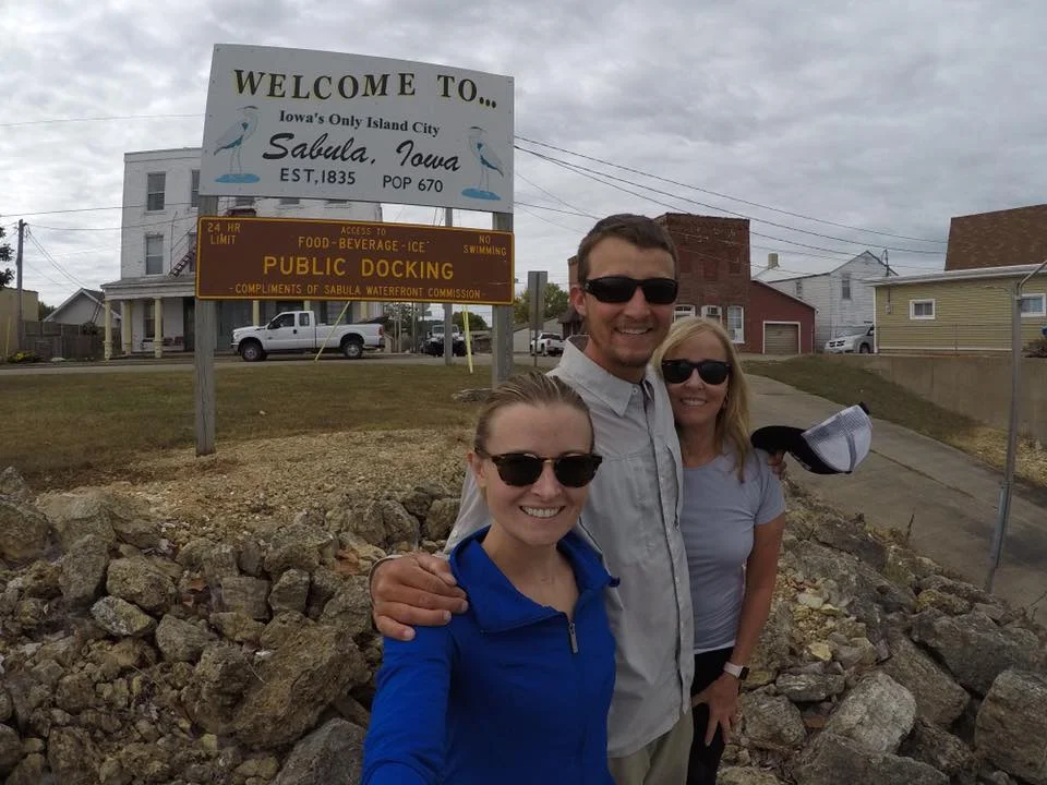 Day 43 Mississippi River - Sabula, IA - Iowa's only Island City ...