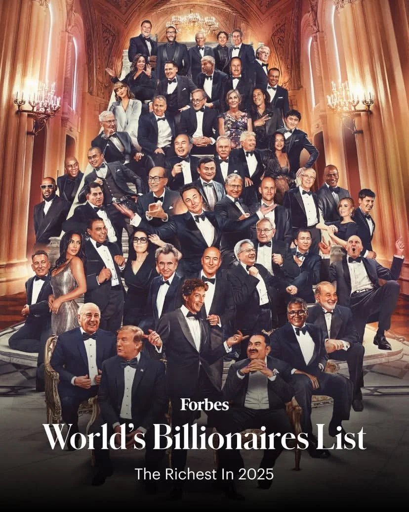Forbes 2025 : Elon Musk reprend la tête du classement avec une fortune ...
