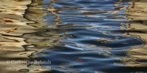 Abstract images of reflections in water by Canadian photographer ...