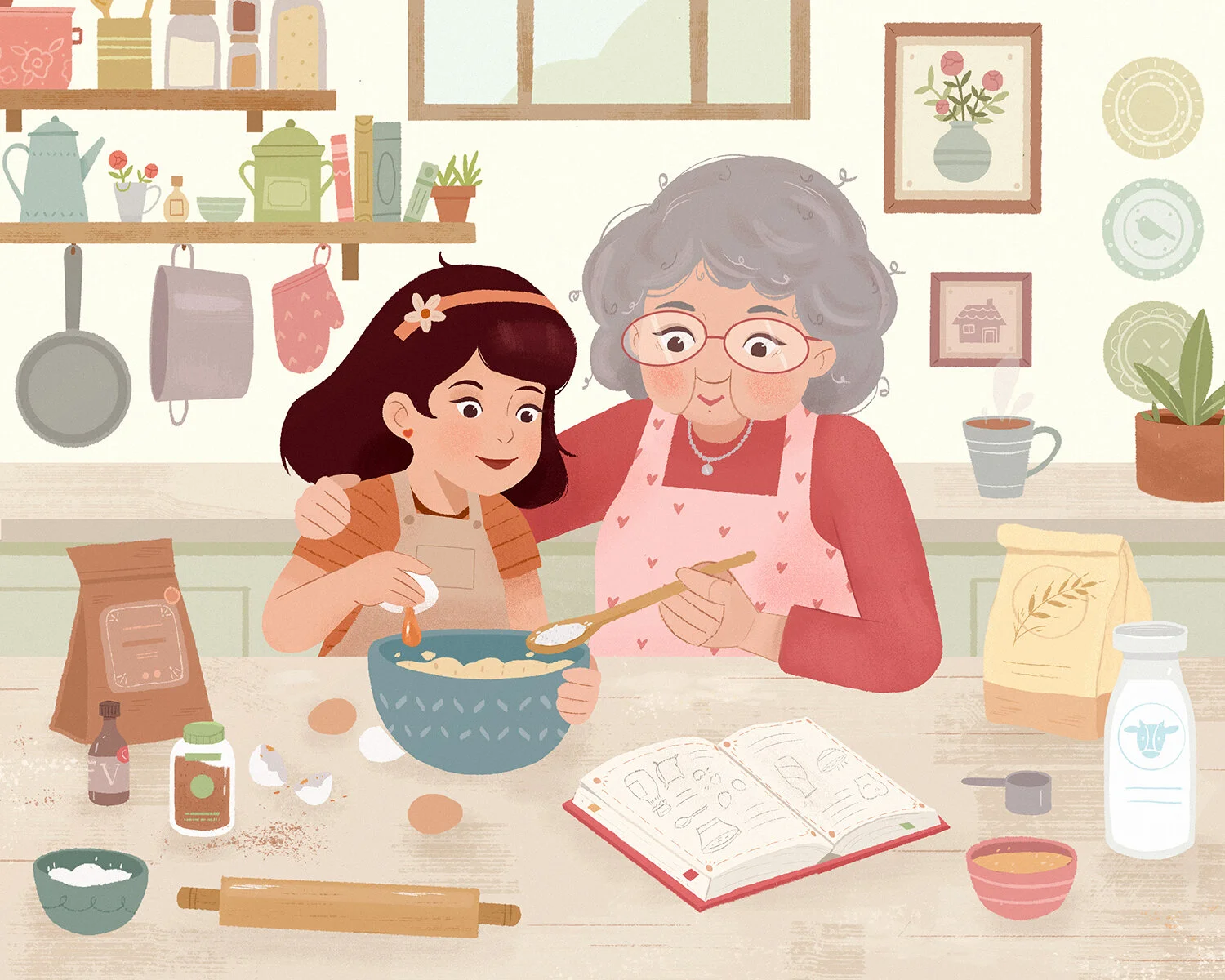Baking with Grandma — Tiffany Connolly
