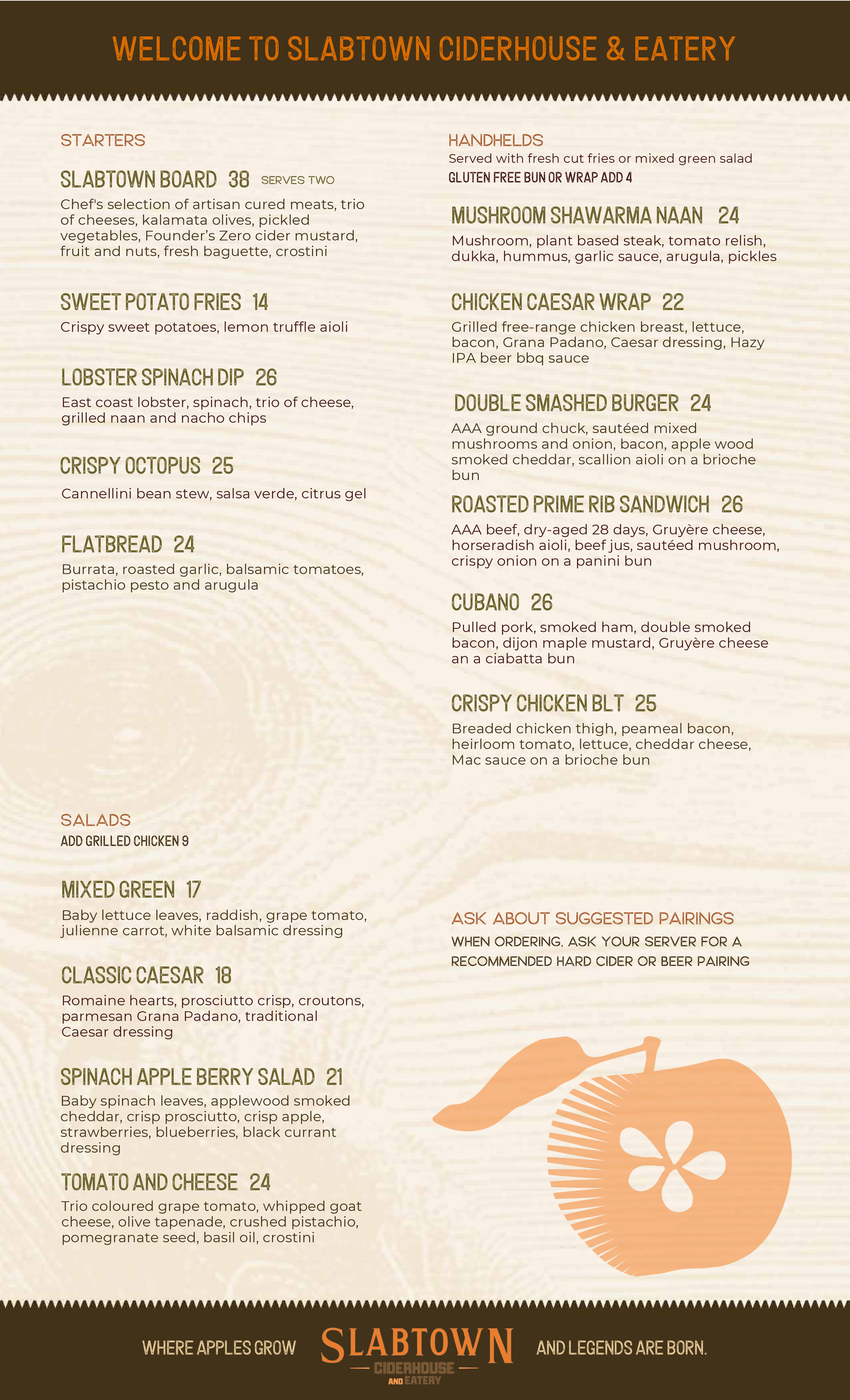 Eatery — Slabtown Cider Co.