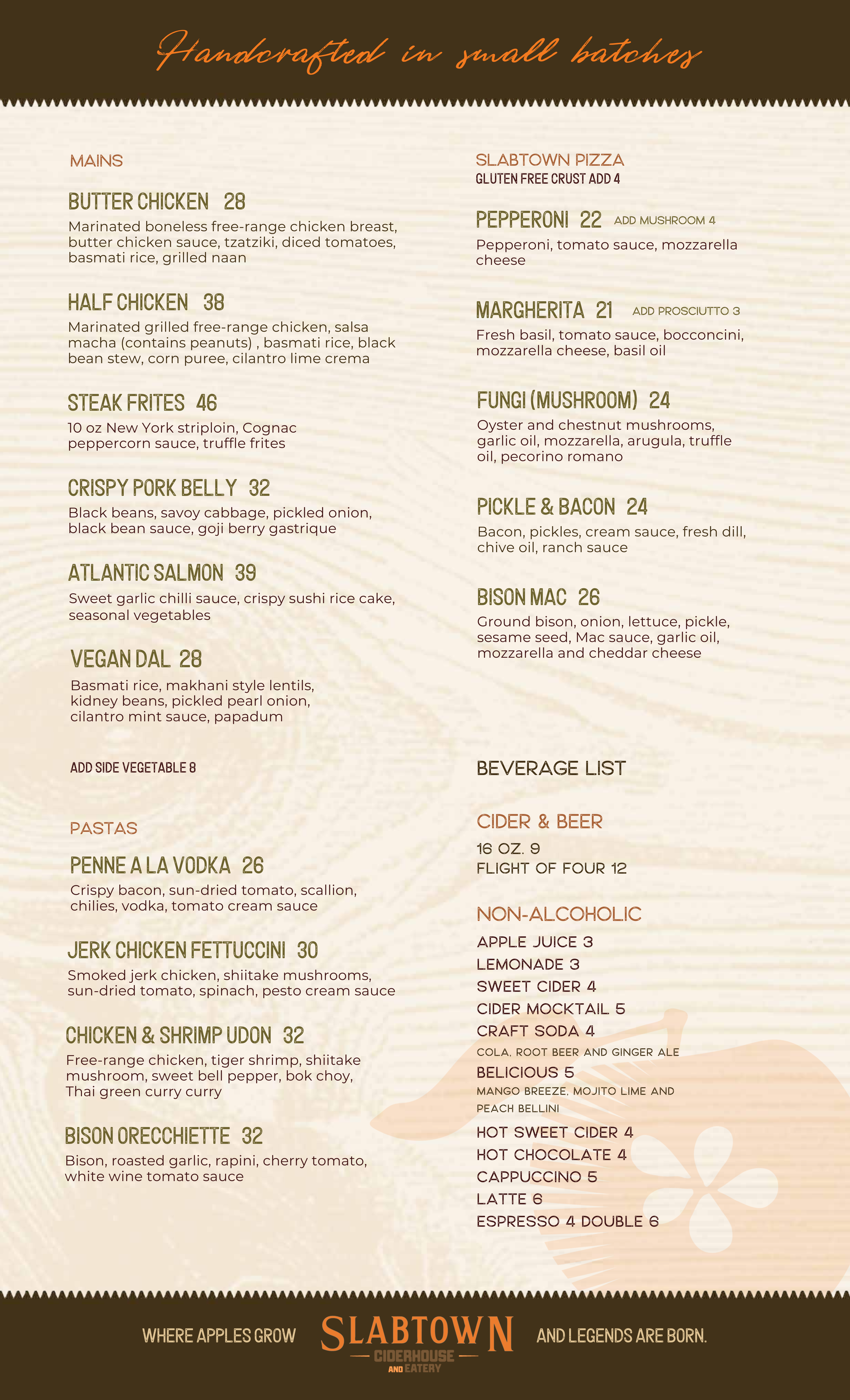 Eatery — Slabtown Cider Co.