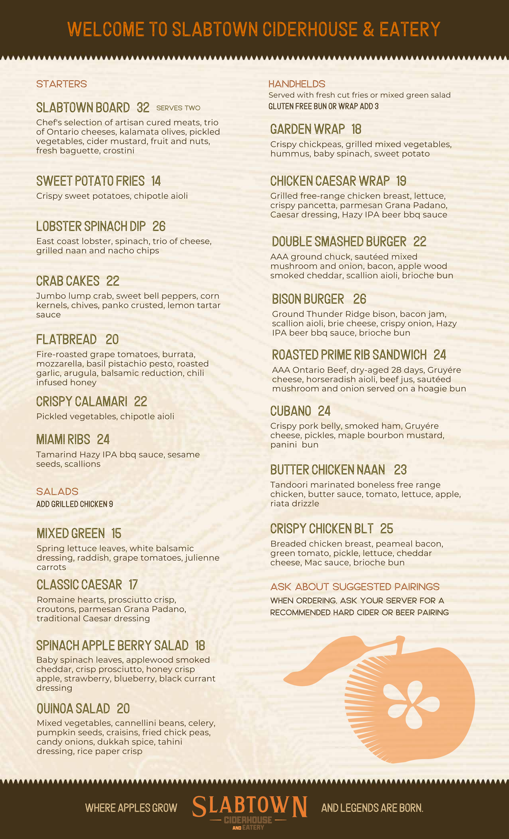 Eatery — Slabtown Cider Co.
