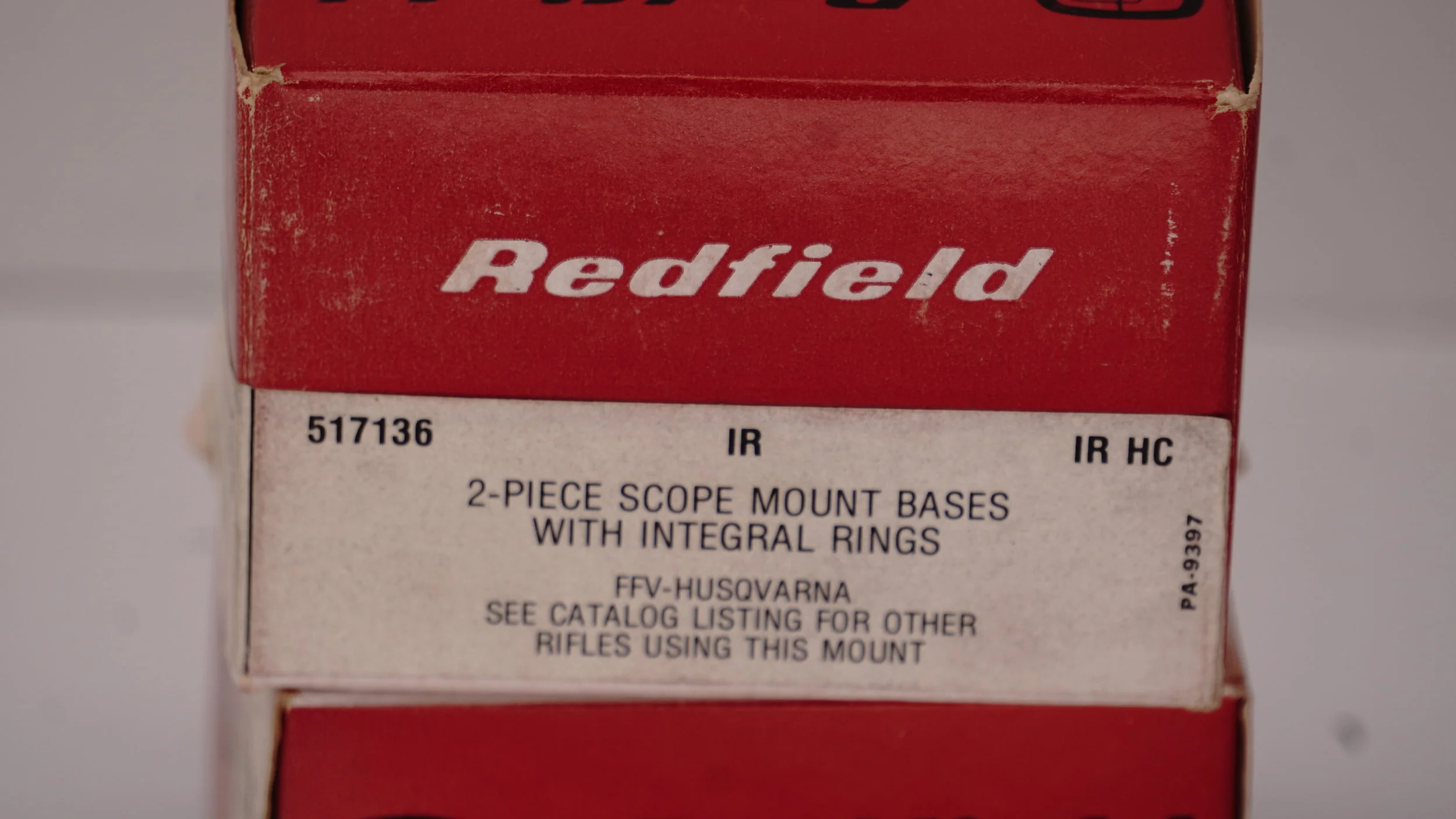 Vintage Gun Scopes — Redfield Bases