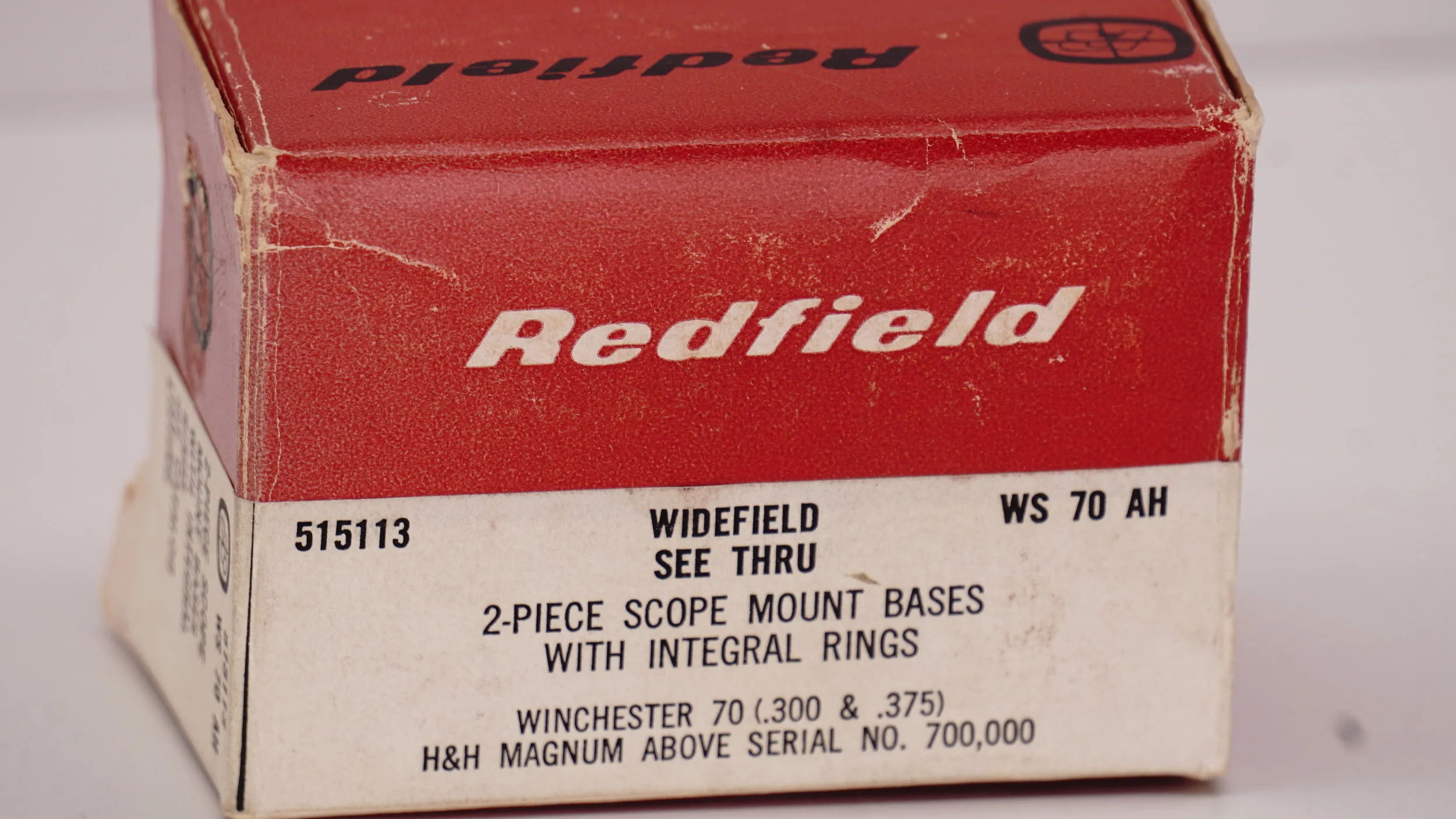 Vintage Gun Scopes — Redfield Widefield See Through 2-Piece Base With ...
