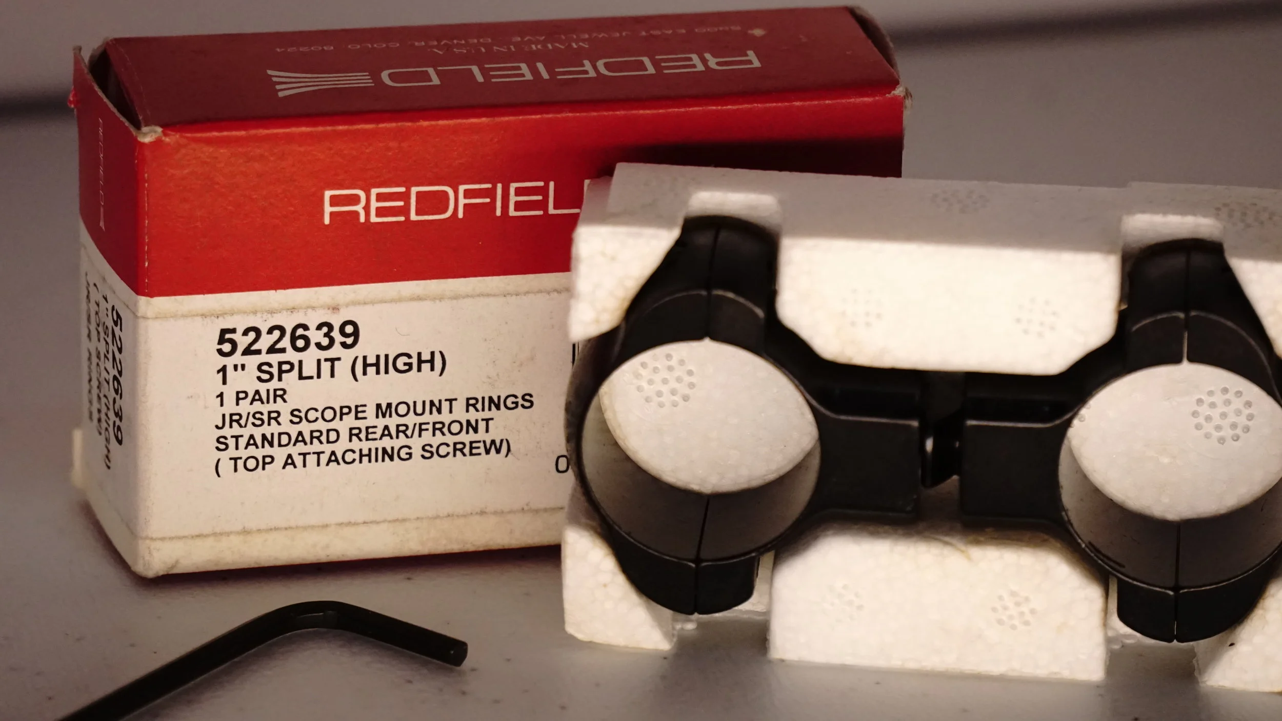 Vintage Gun Scopes — Redfield Bases